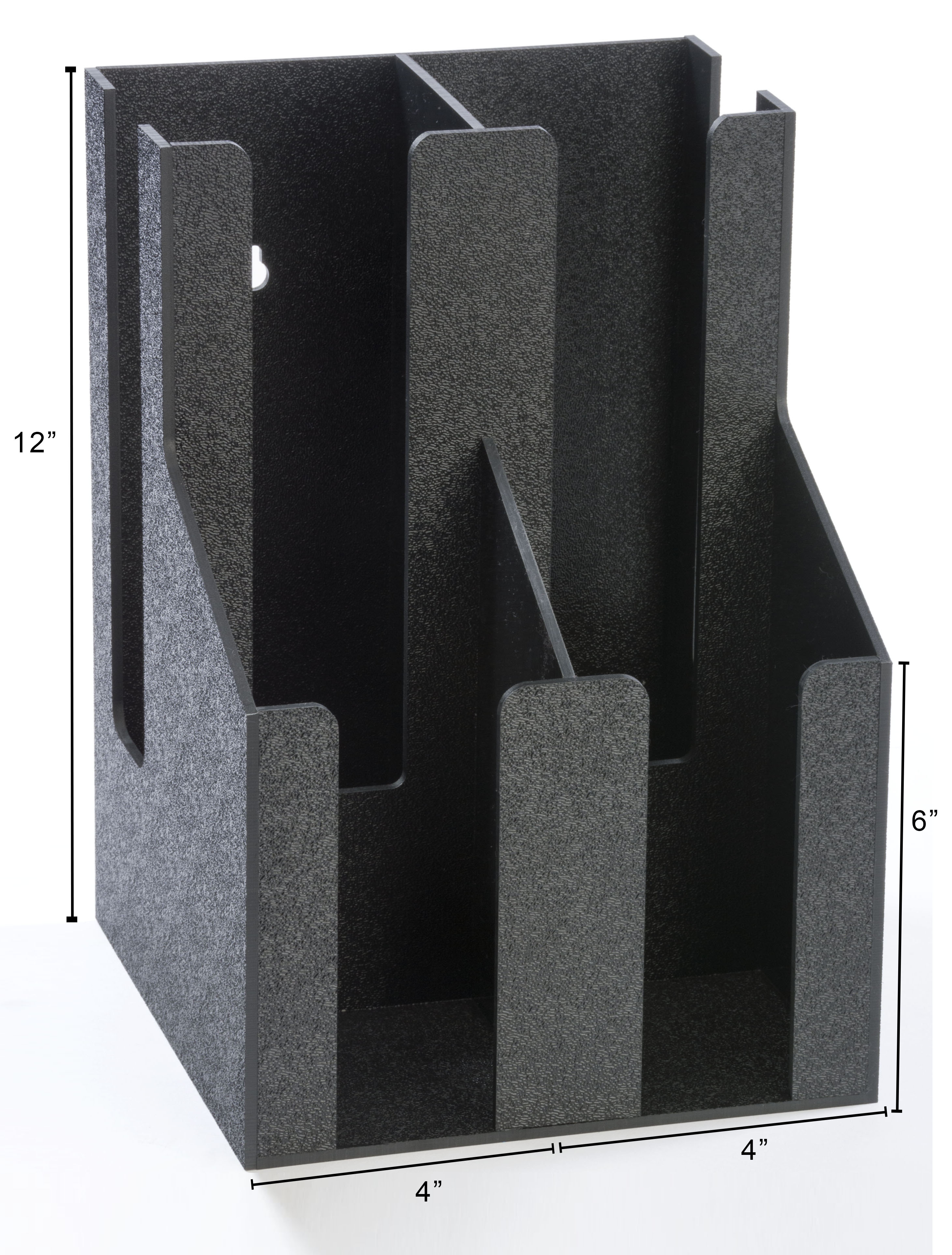 Coffee Cup Organizer | Countertop of Wall mount with (4) Sections ...