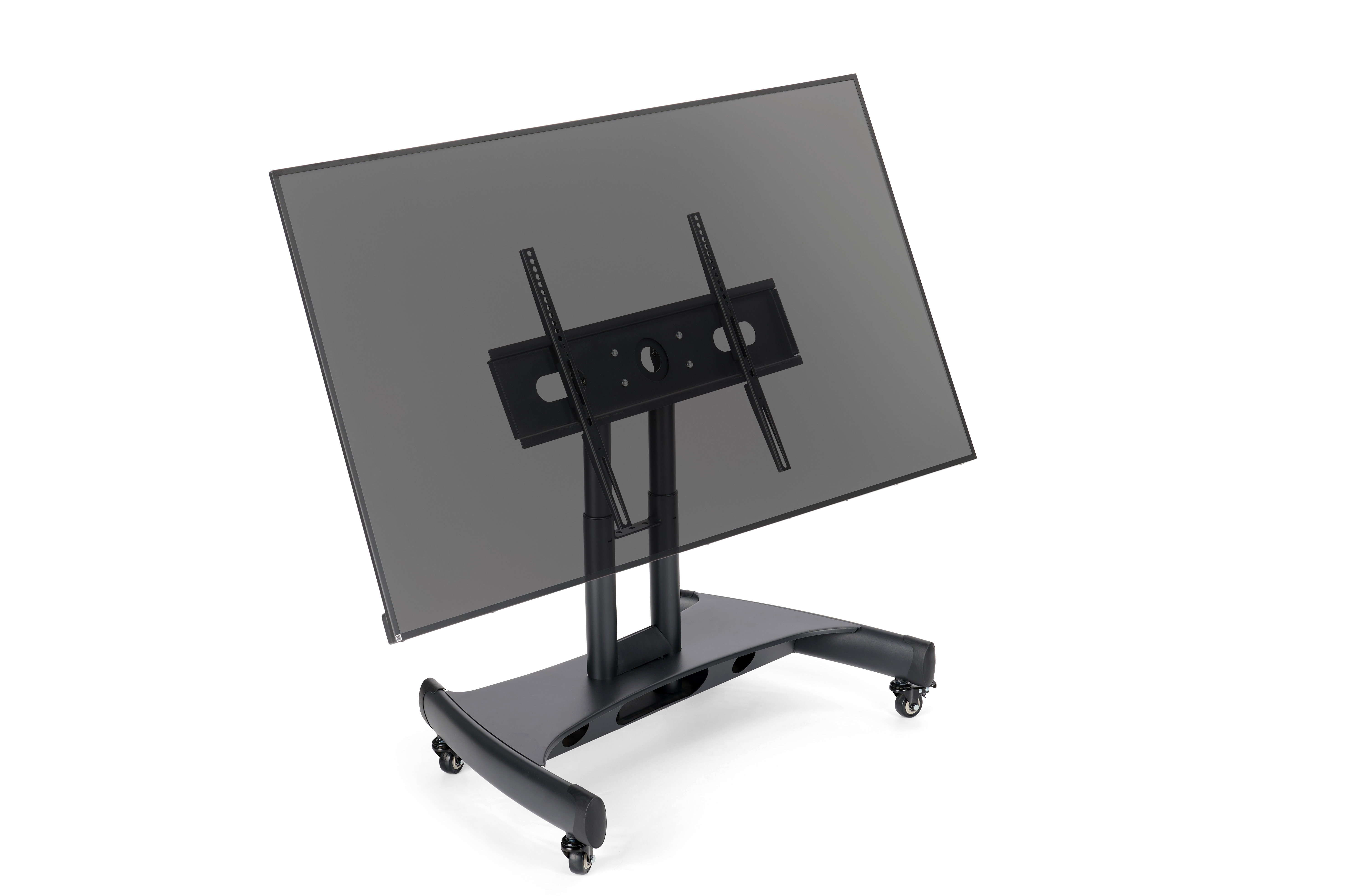 Confidence Monitor Stand | Low Height Angled Cart | Displays2Go