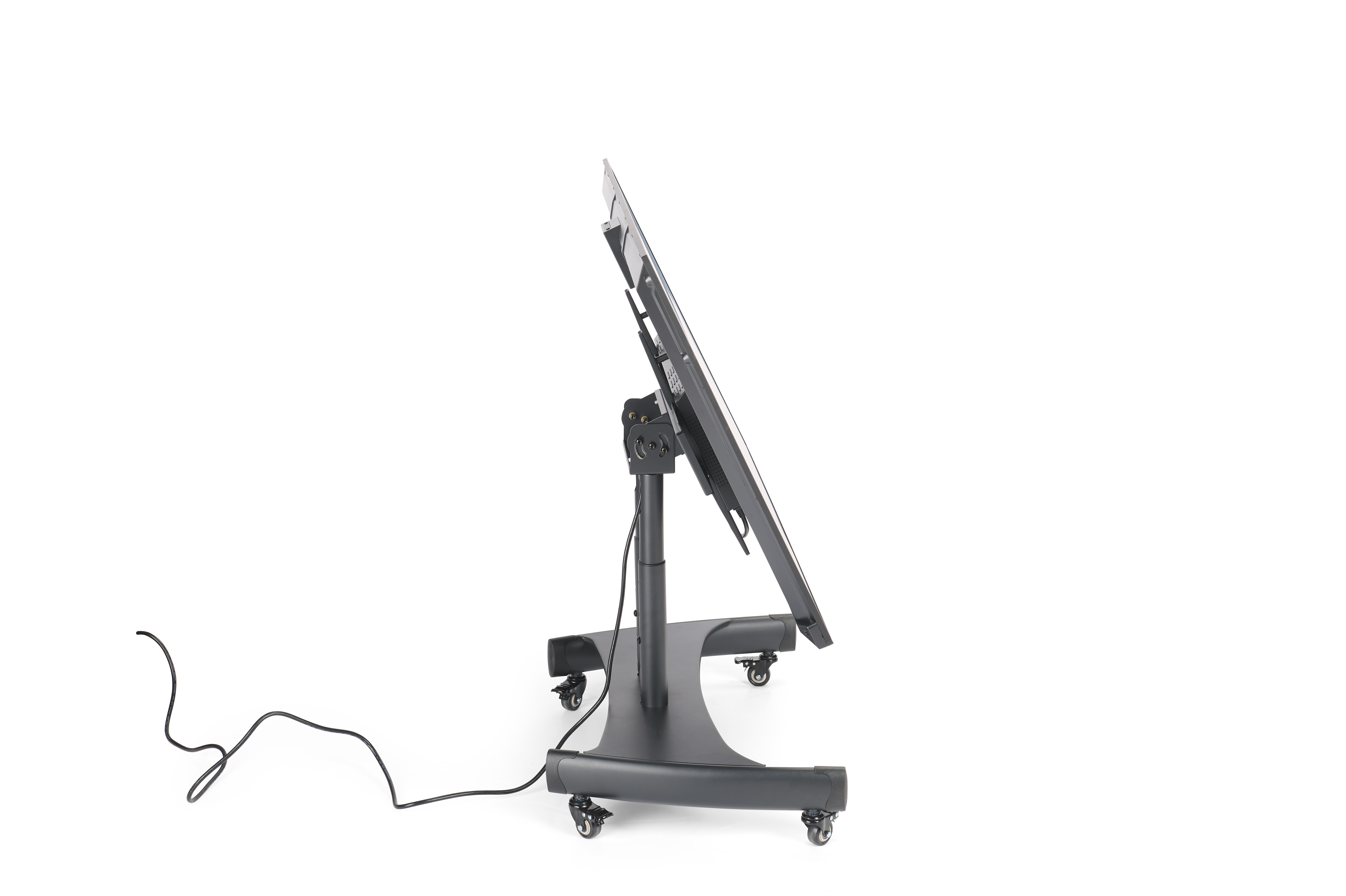 Confidence Monitor Stand | Low Height Angled Cart | Displays2Go