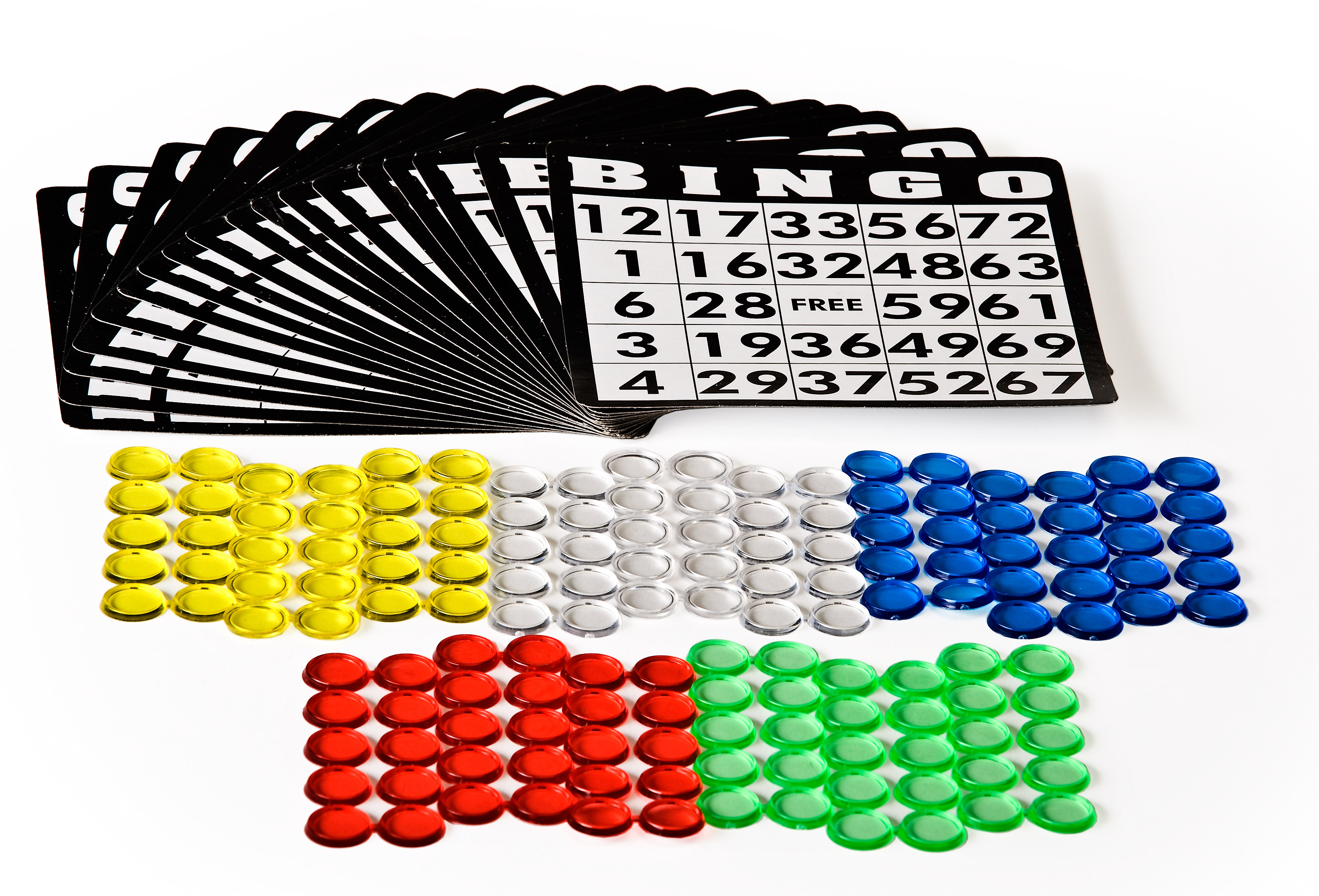 Bingo Game | Ball Tray, Cards & Place Markers | Displays2Go