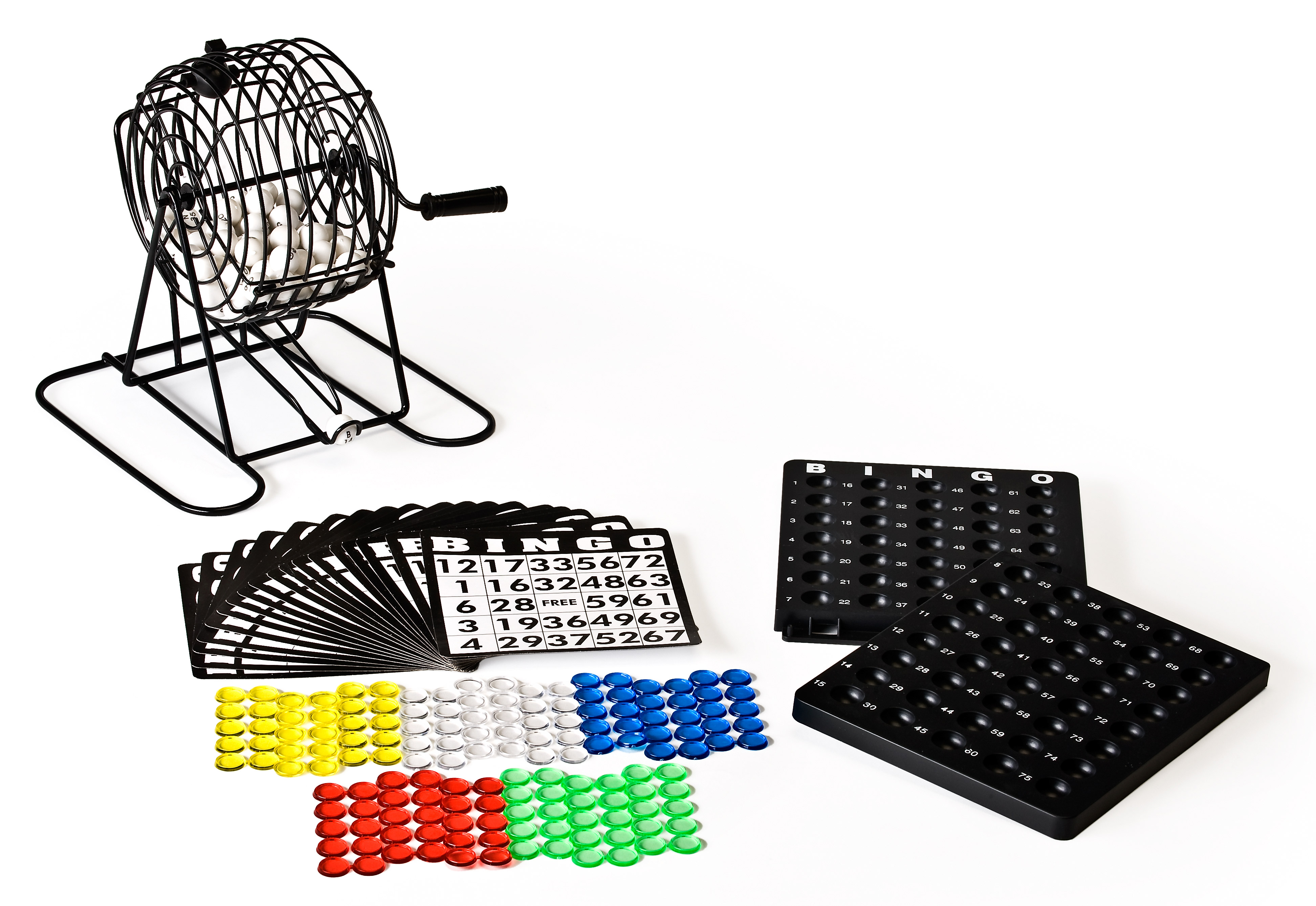 Bingo Game | Ball Tray, Cards & Place Markers | Displays2Go