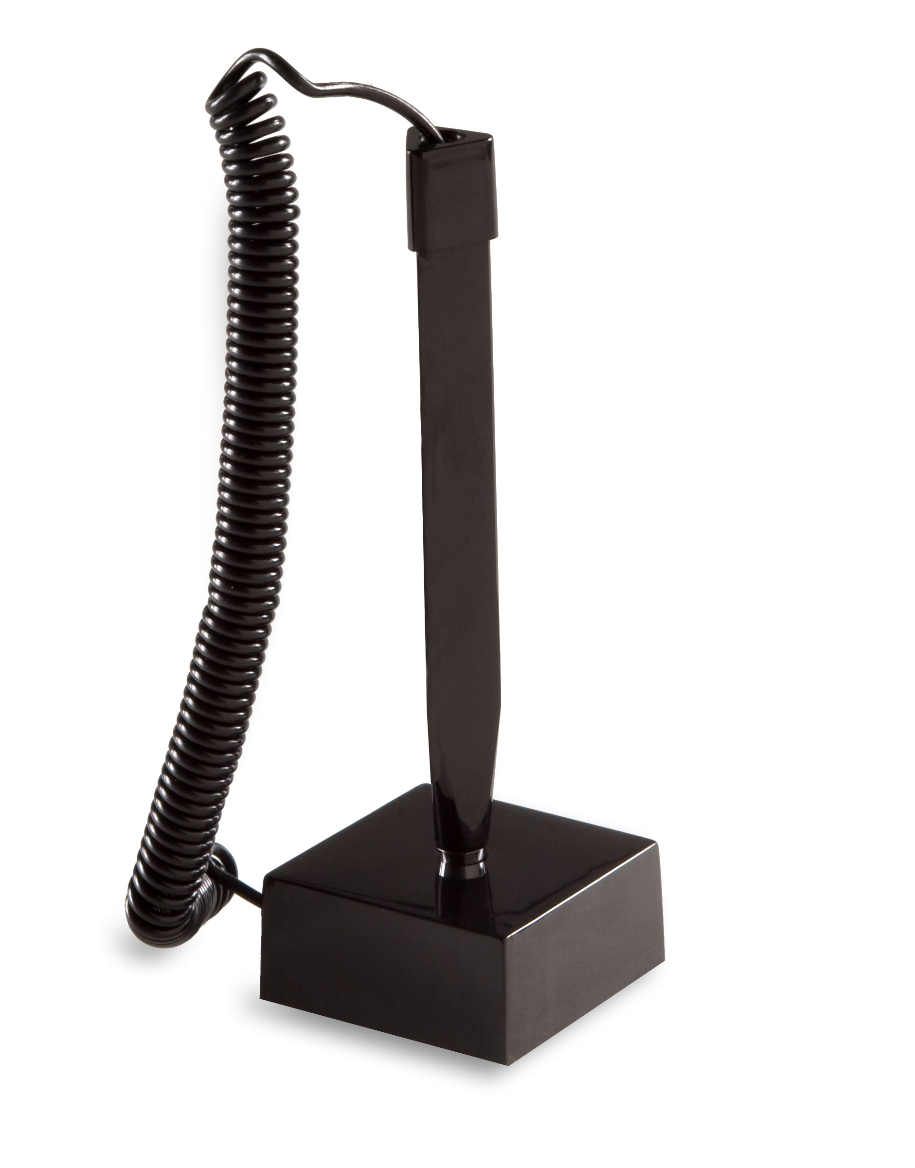 Black Security Pens | Set of 50, For Reception/Check-In Desks | Displays2Go