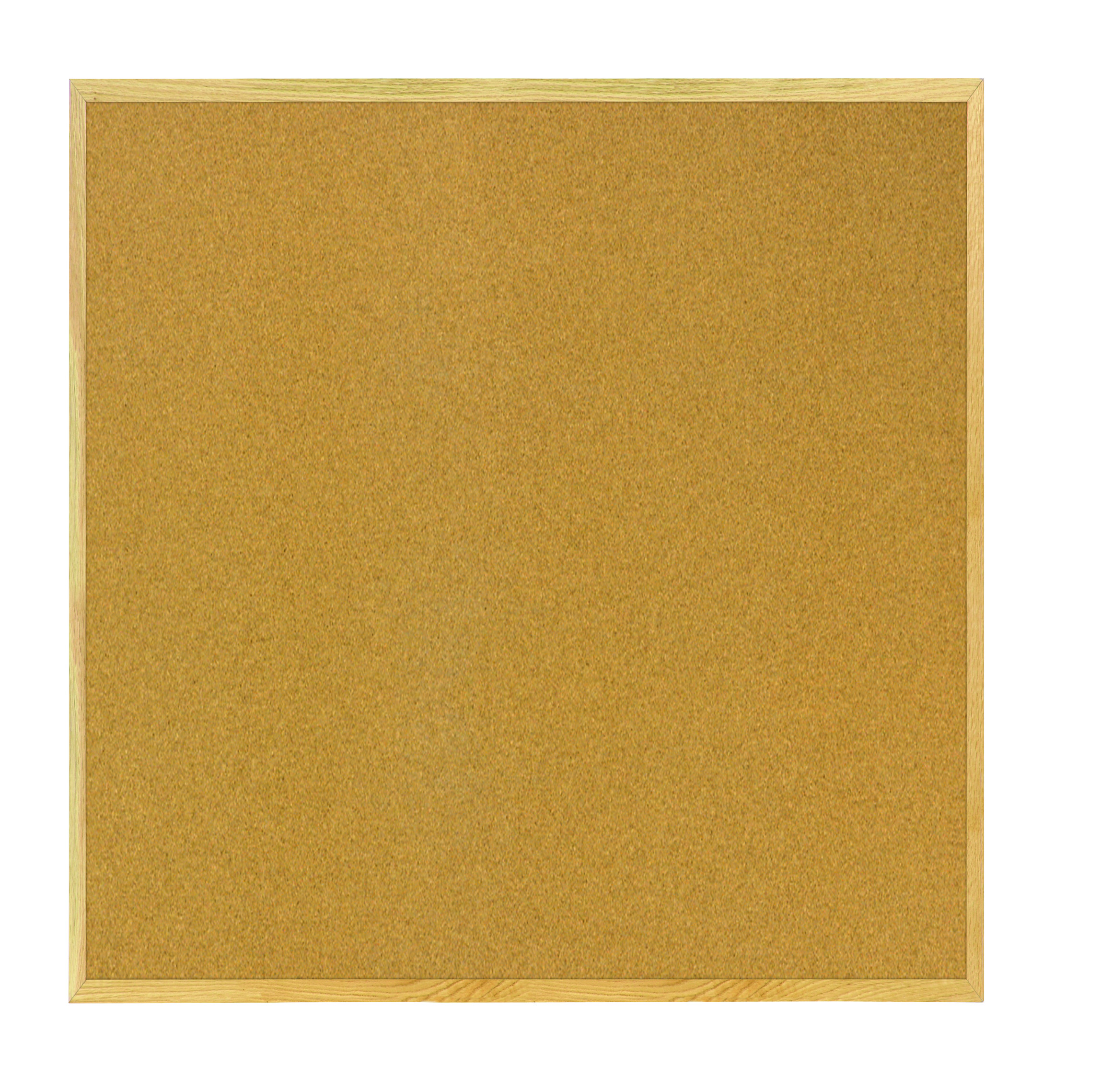 4' x 4' Framed Cork Bulletin Board - Classroom & Office Use | Displays2Go