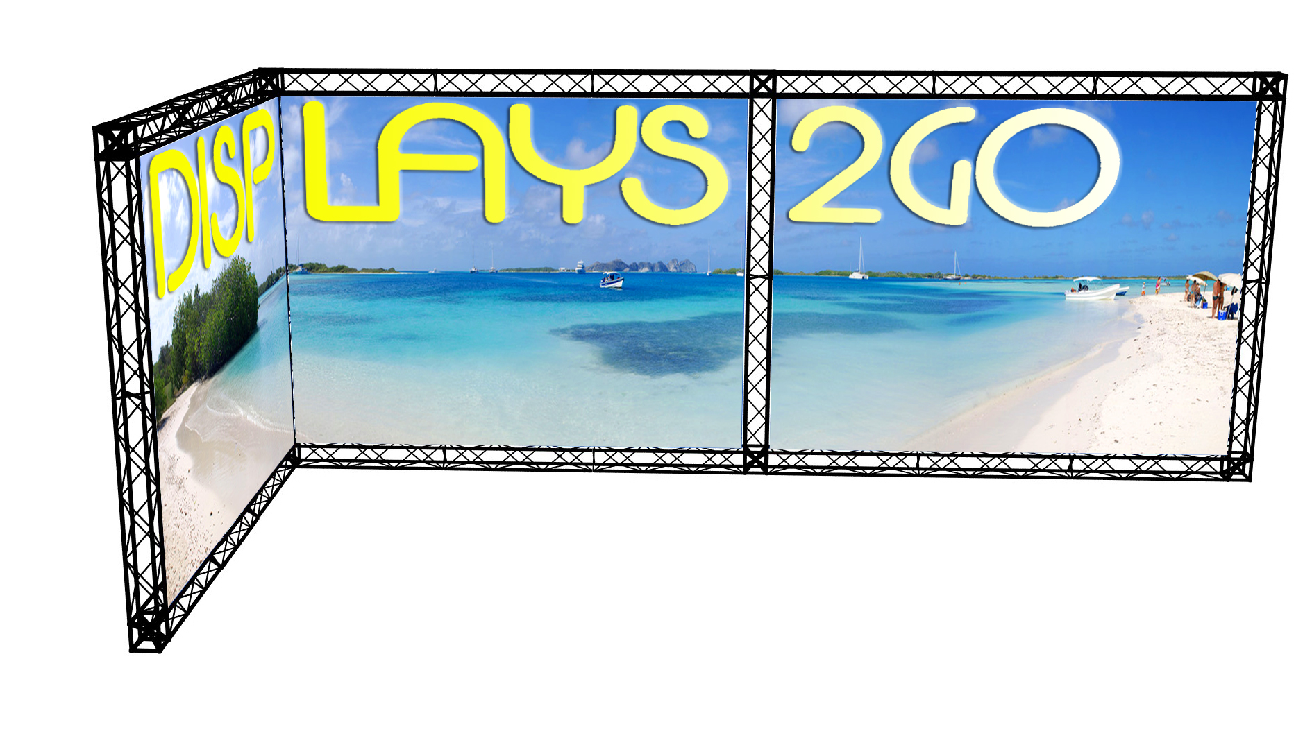 Exhibit Truss Display | Double Sided Graphics | Displays2Go