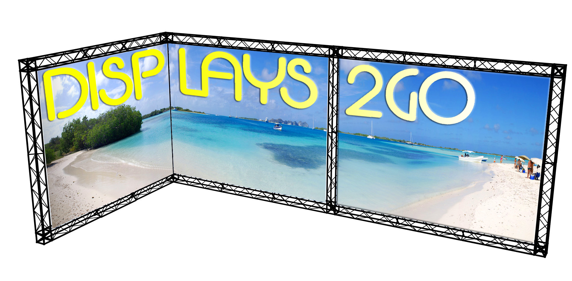 Exhibit Truss Display | Double Sided Graphics | Displays2Go