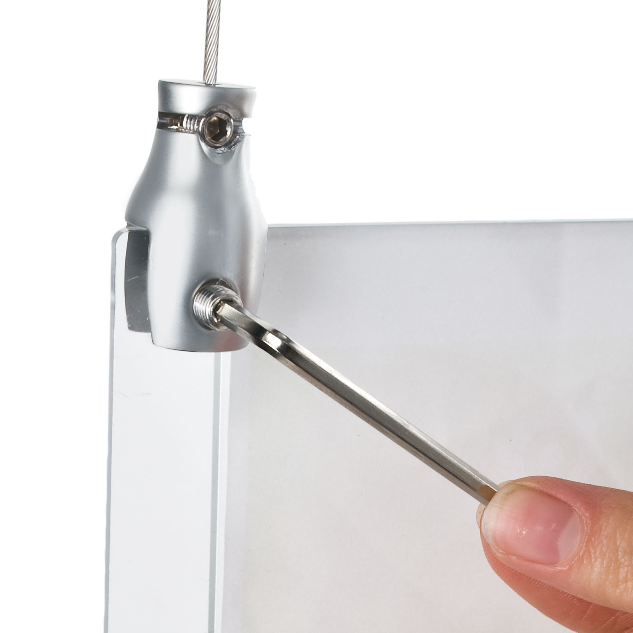 Hanging Display Systems | Kit For Overhead Signs | Displays2Go