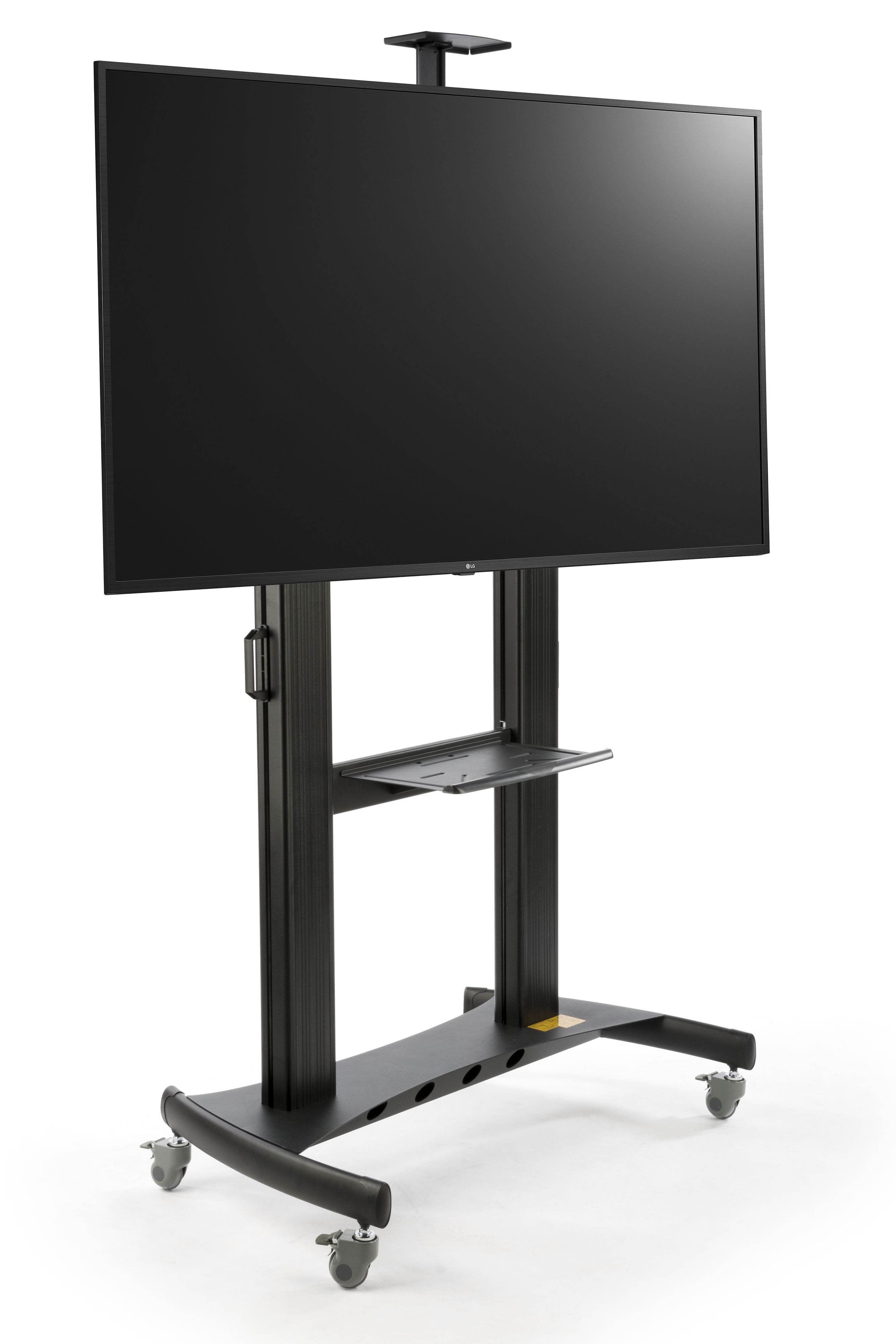 Mobile Digital Monitor Display Stand | Four Locking Caster Wheels ...