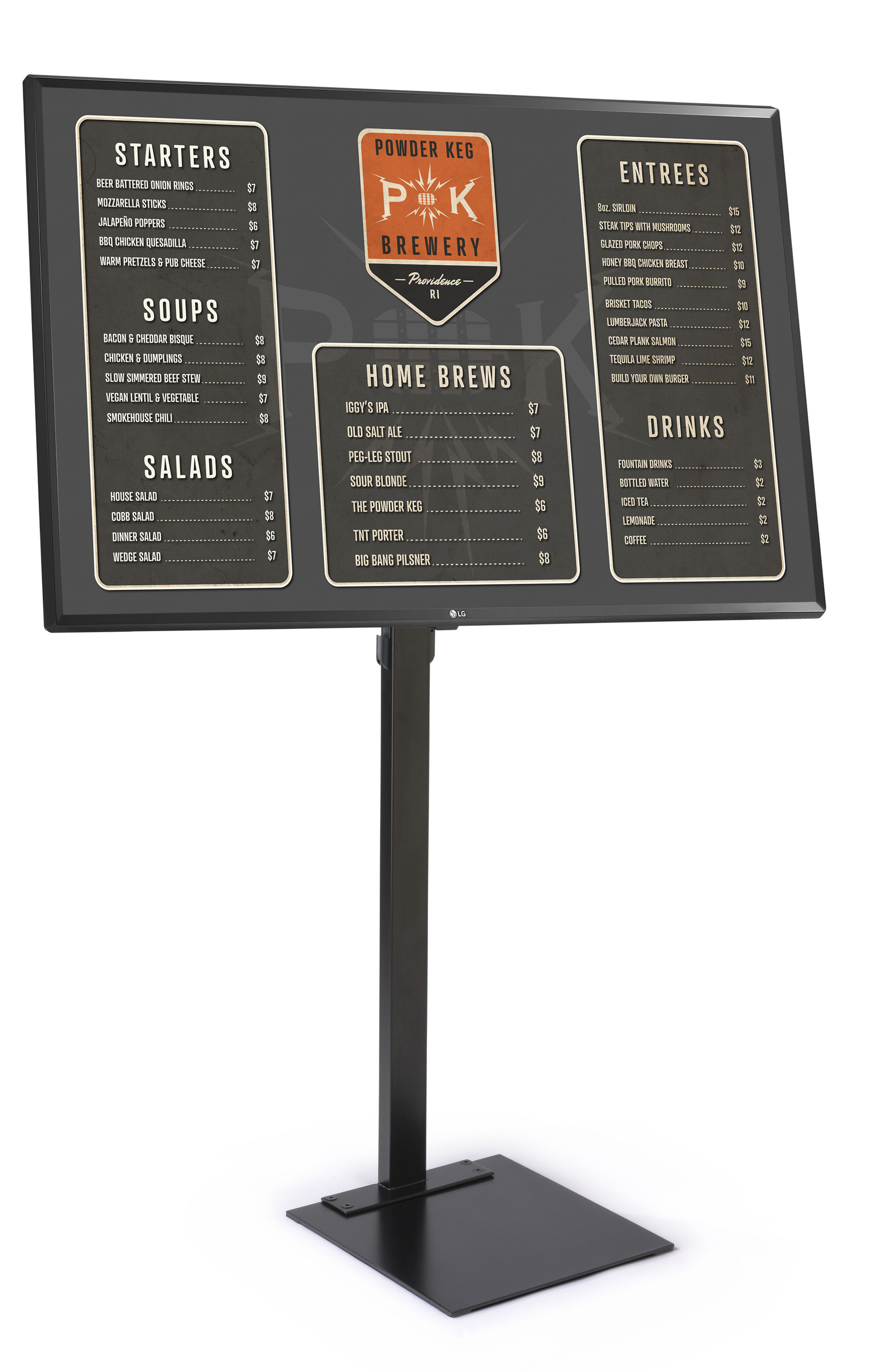 All-In-One Digital Sign | Built-In Content Management Software ...