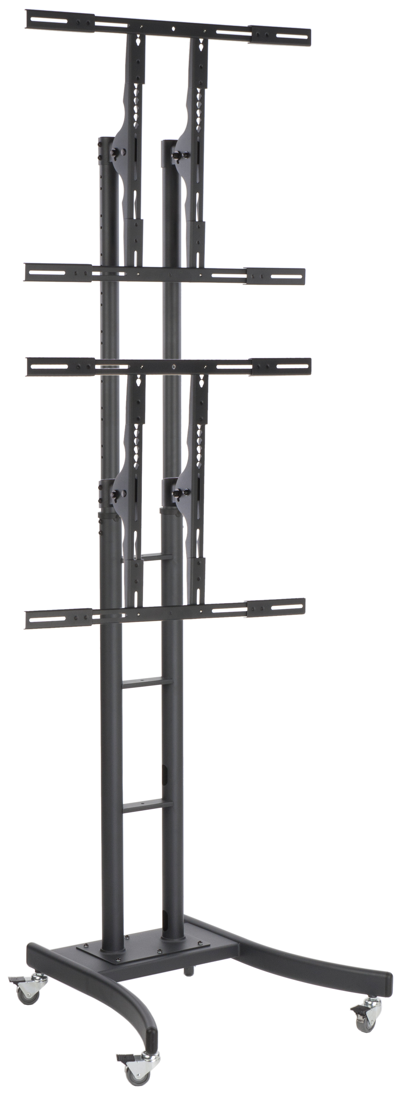 Dual Digital Sign Stand | Height Adjustable | Displays2Go