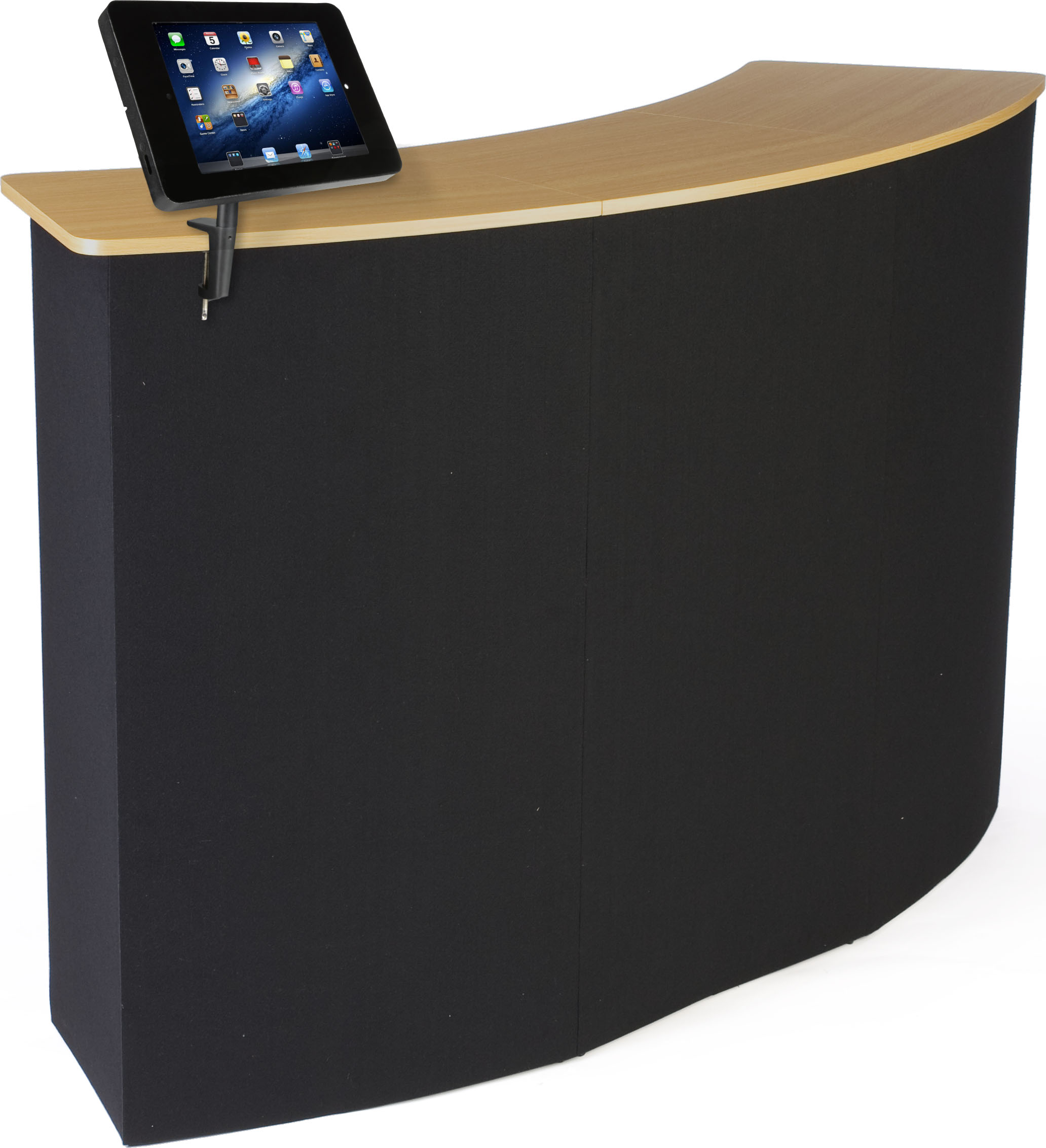 Portable Counter with iPad Mount | Clamping Enclosure | Displays2Go