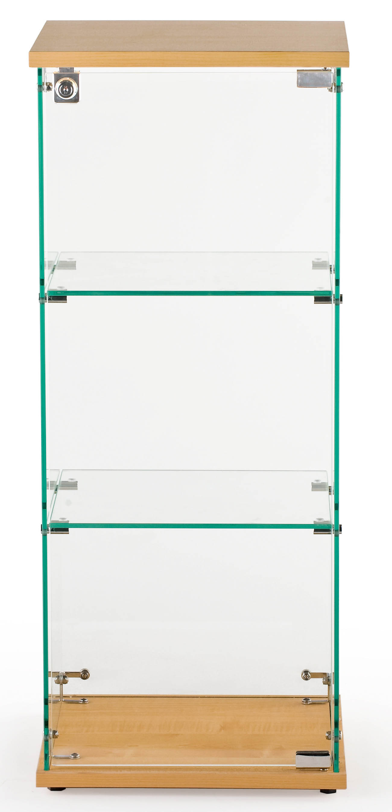 Countertop Glass Cabinet | Full View Showcase with 3 Tiers | Displays2Go