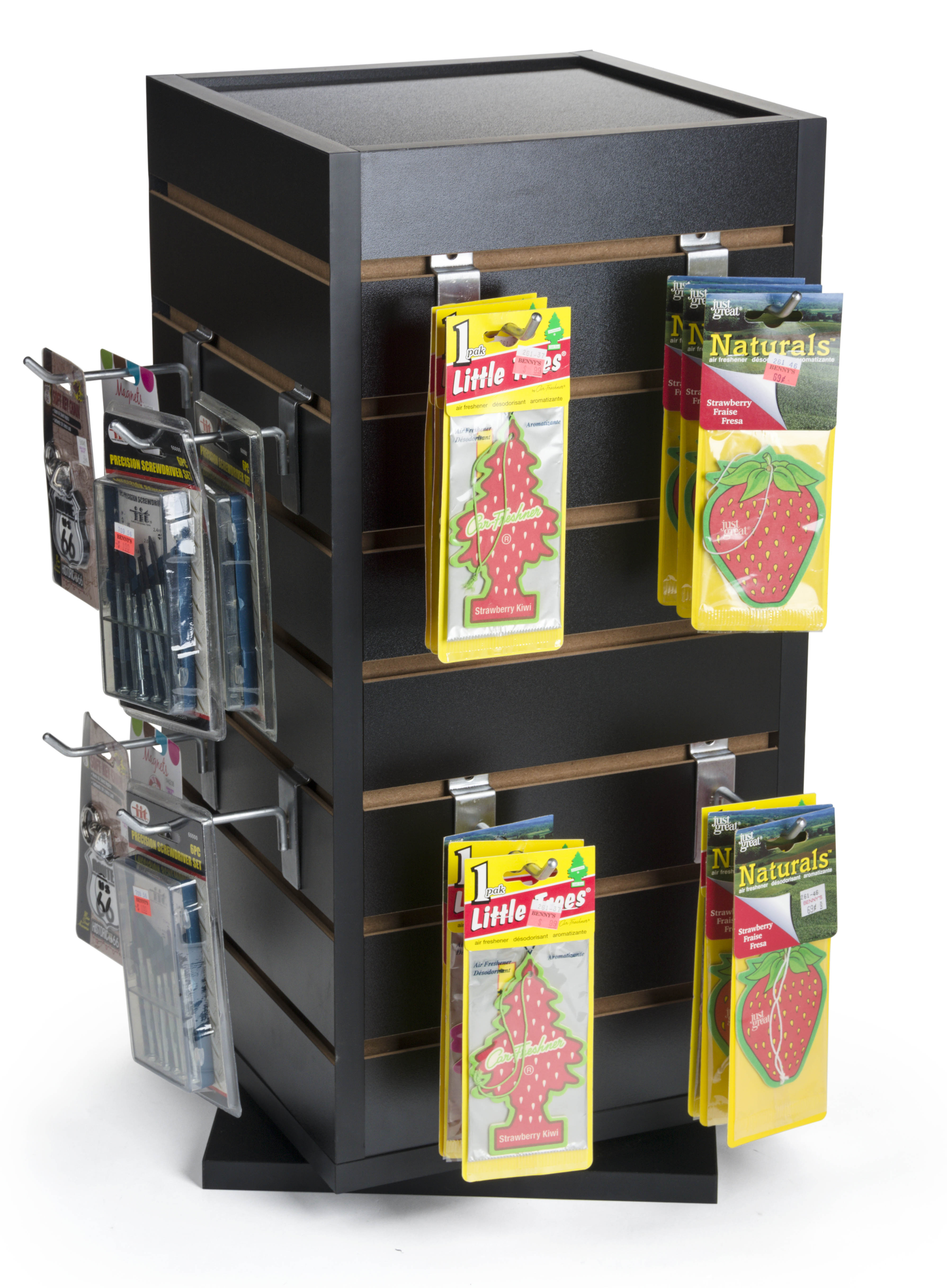 Slatwall Counter Display | Spinning Base | Displays2Go