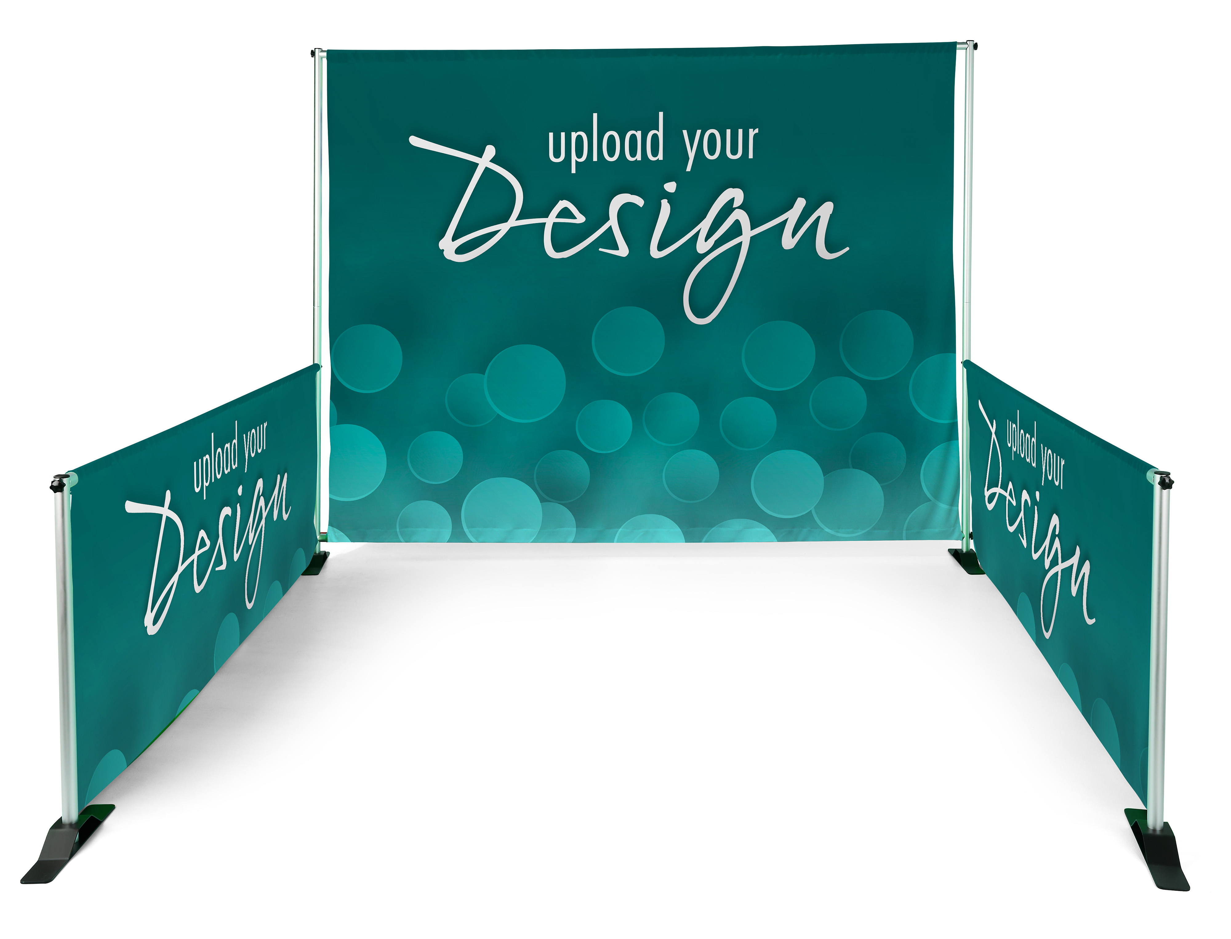 Backdrop Banner | Custom-Printed Pipe & Drape Booth Display | Displays2Go