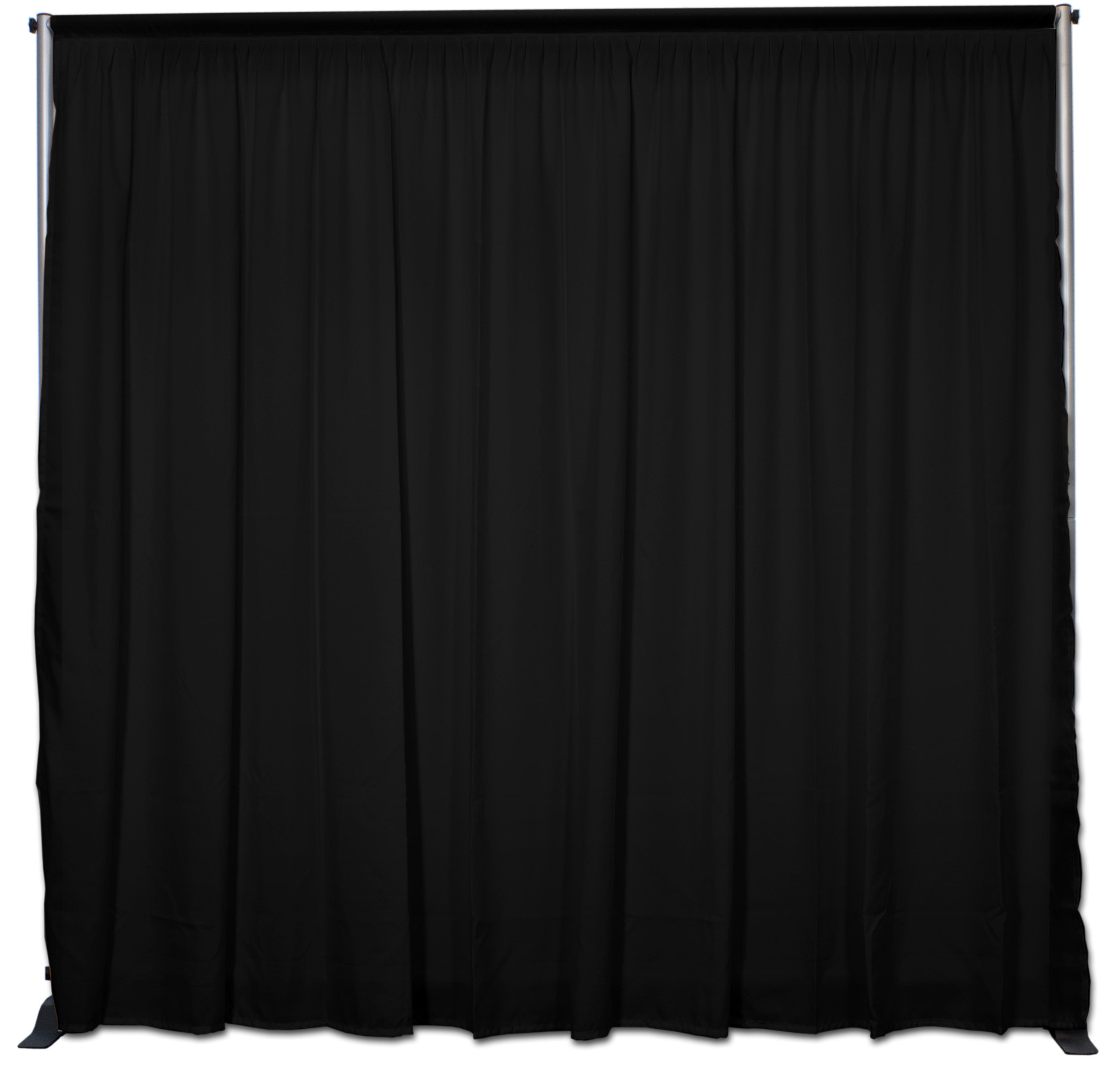 Backdrop Drapery | 8-foot Fabric Pipe-n-Drape Wall | Displays2Go