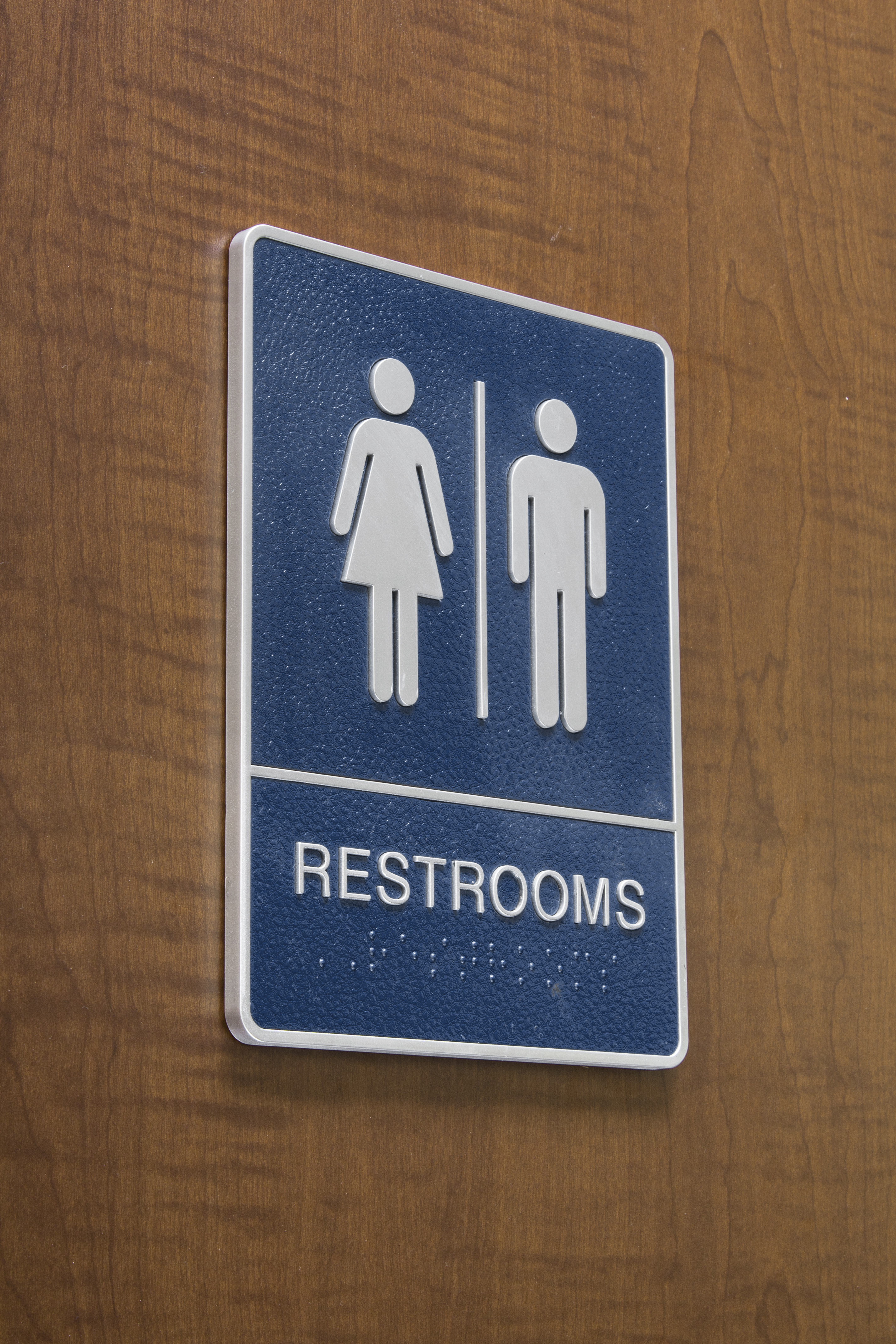 Unisex Restroom Sign in stock and ready to ship! This Signage has ...