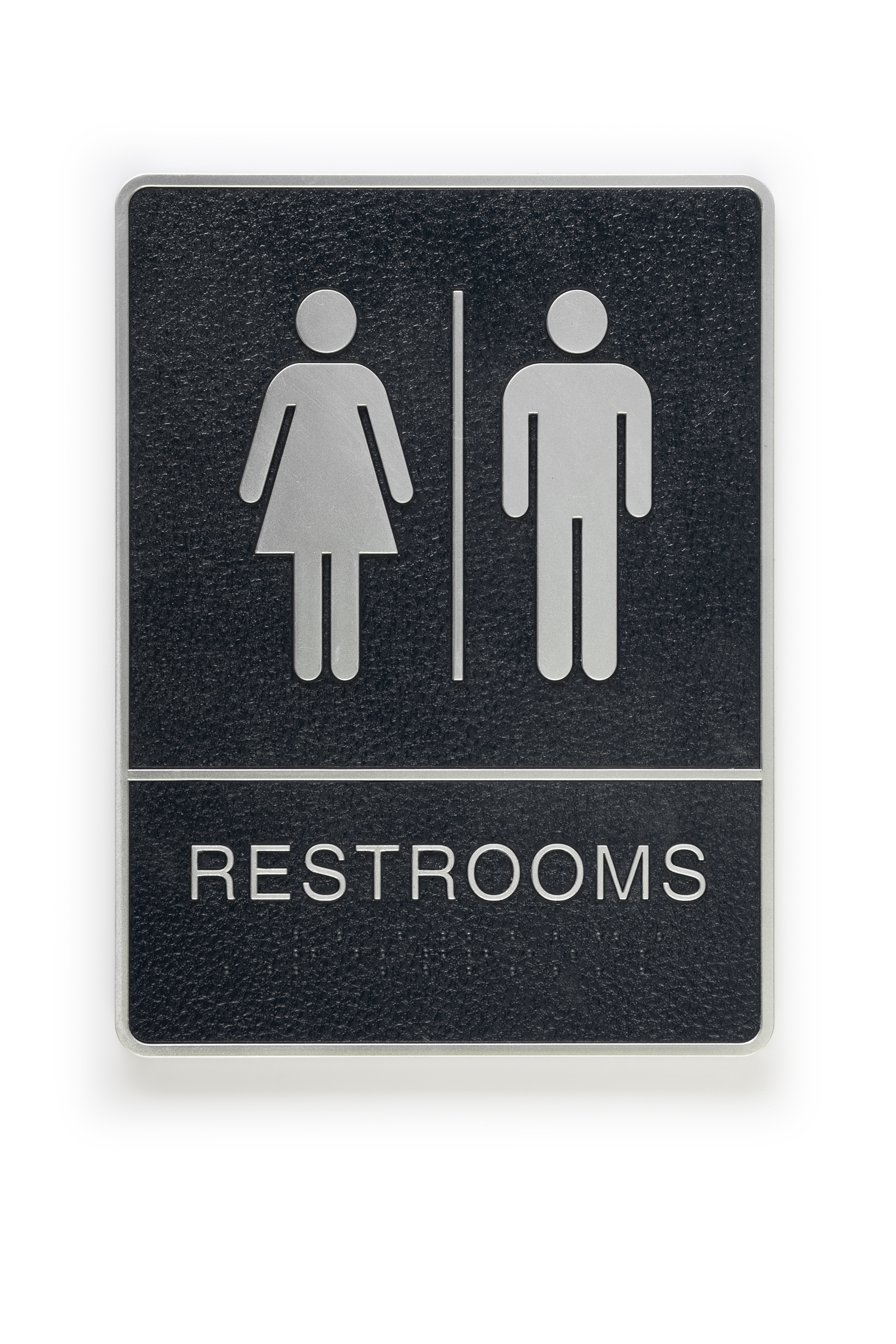 This Compliance Signage is ADA Compliant! These Unisex Restroom Signs ...