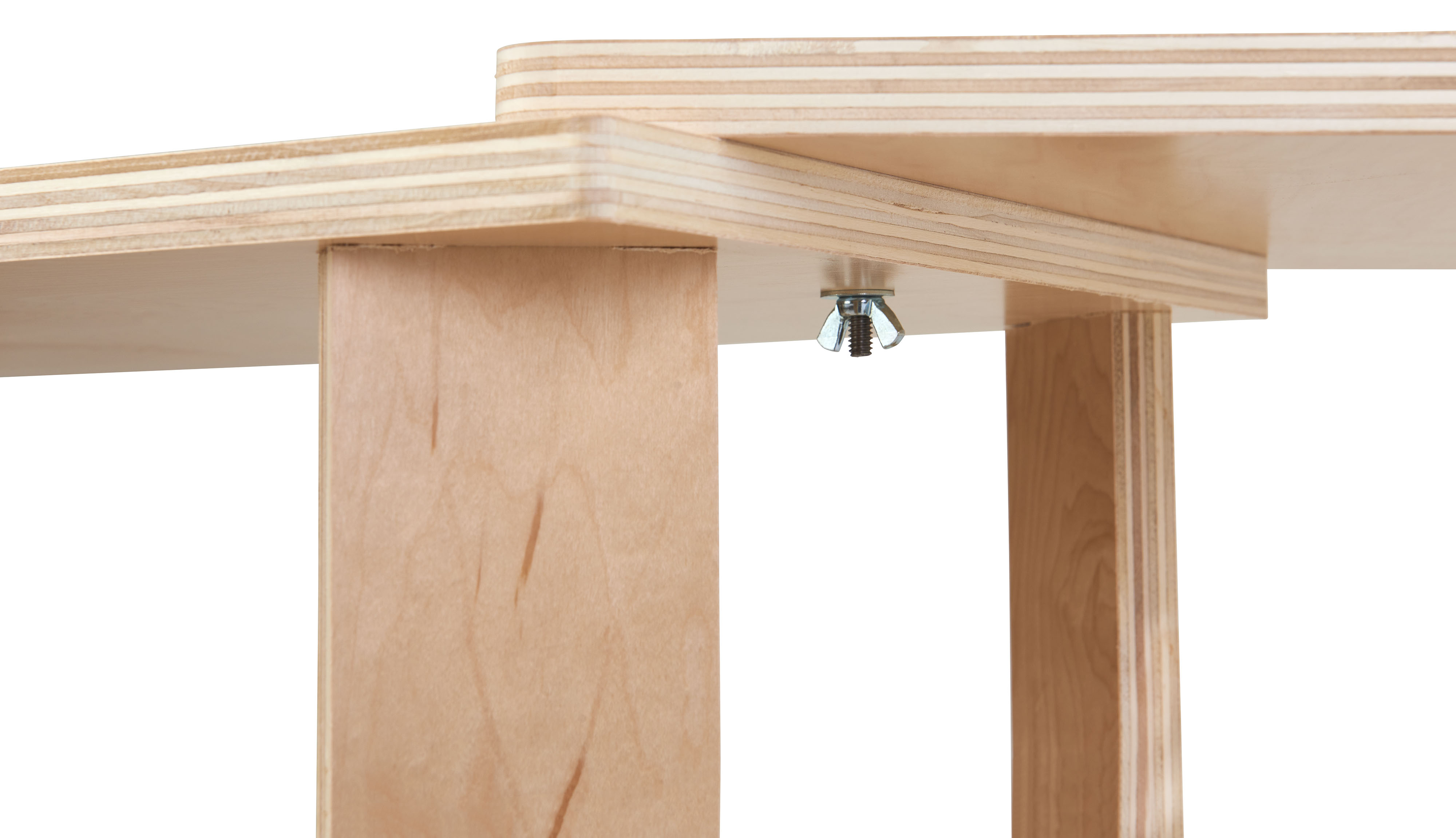 Collapsible Wooden Display Tables | 82" Long Tabletop | Displays2Go