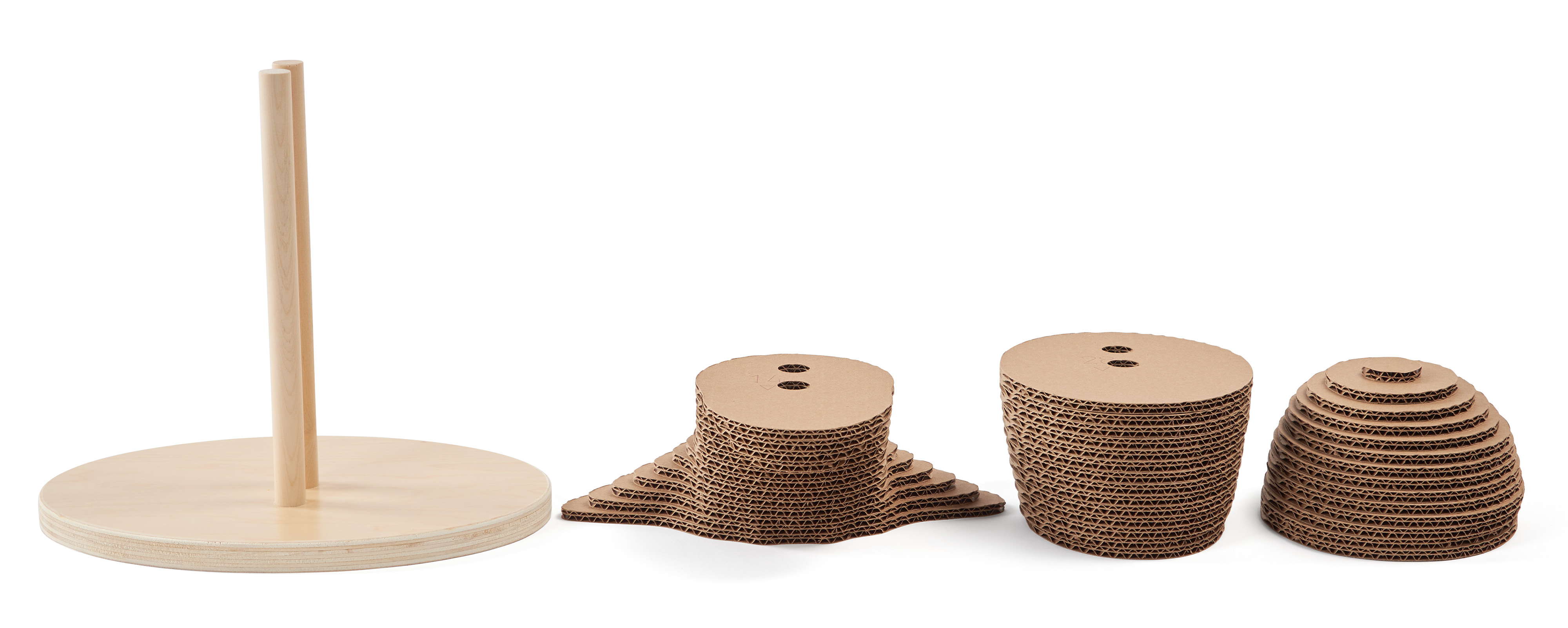 Cardboard Mannequin Head | Unisex Design | Displays2Go