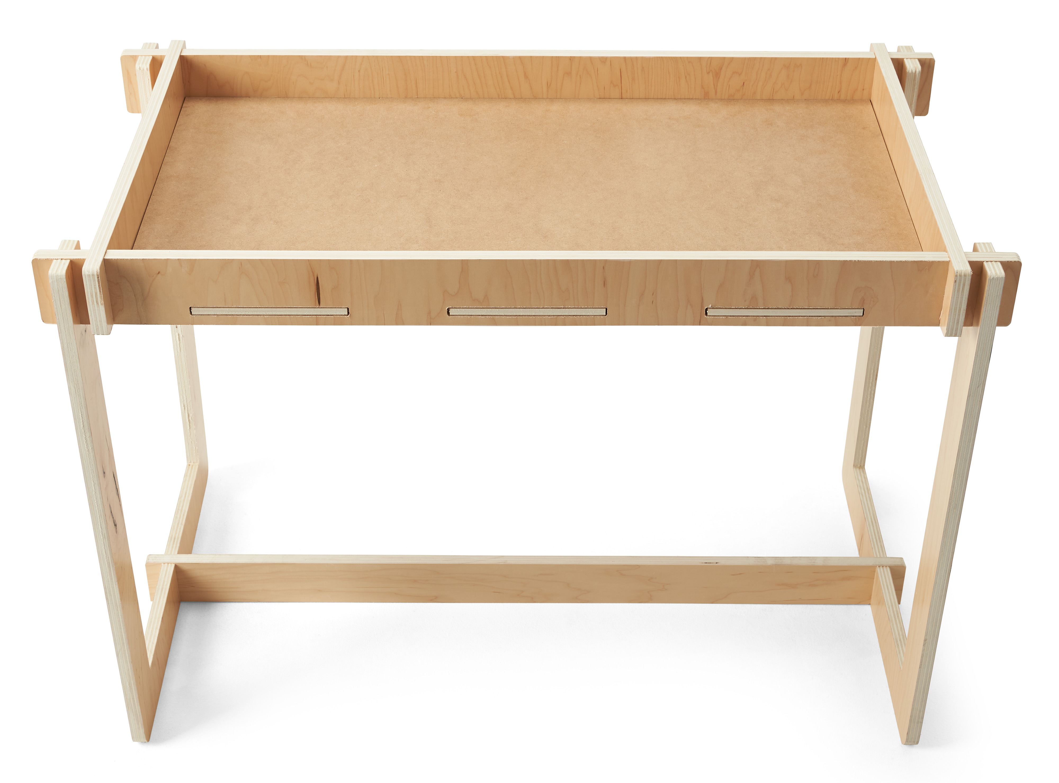 Wooden Retail Dump Table | Eco-Friendly Poplar Wood | Displays2Go