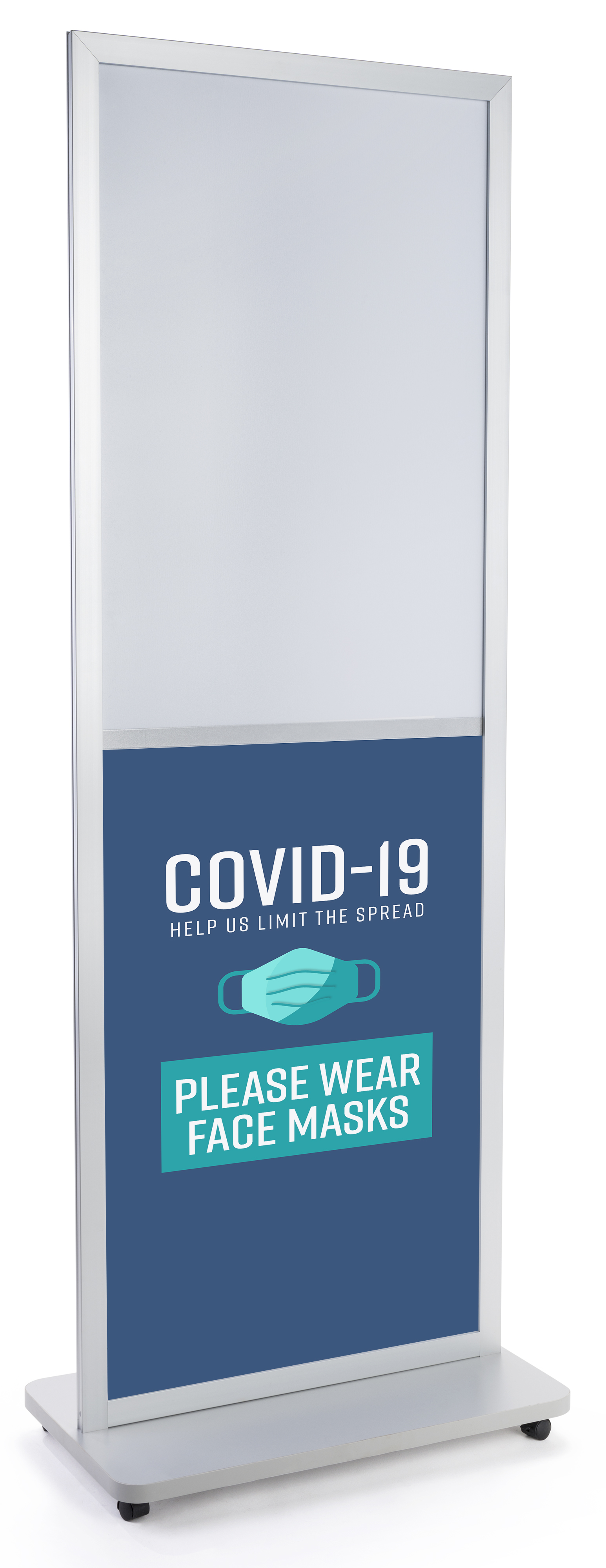 Fixed-Width 2-Sided Portable Poster Stand | 24 x 36 or 24 x 70 ...