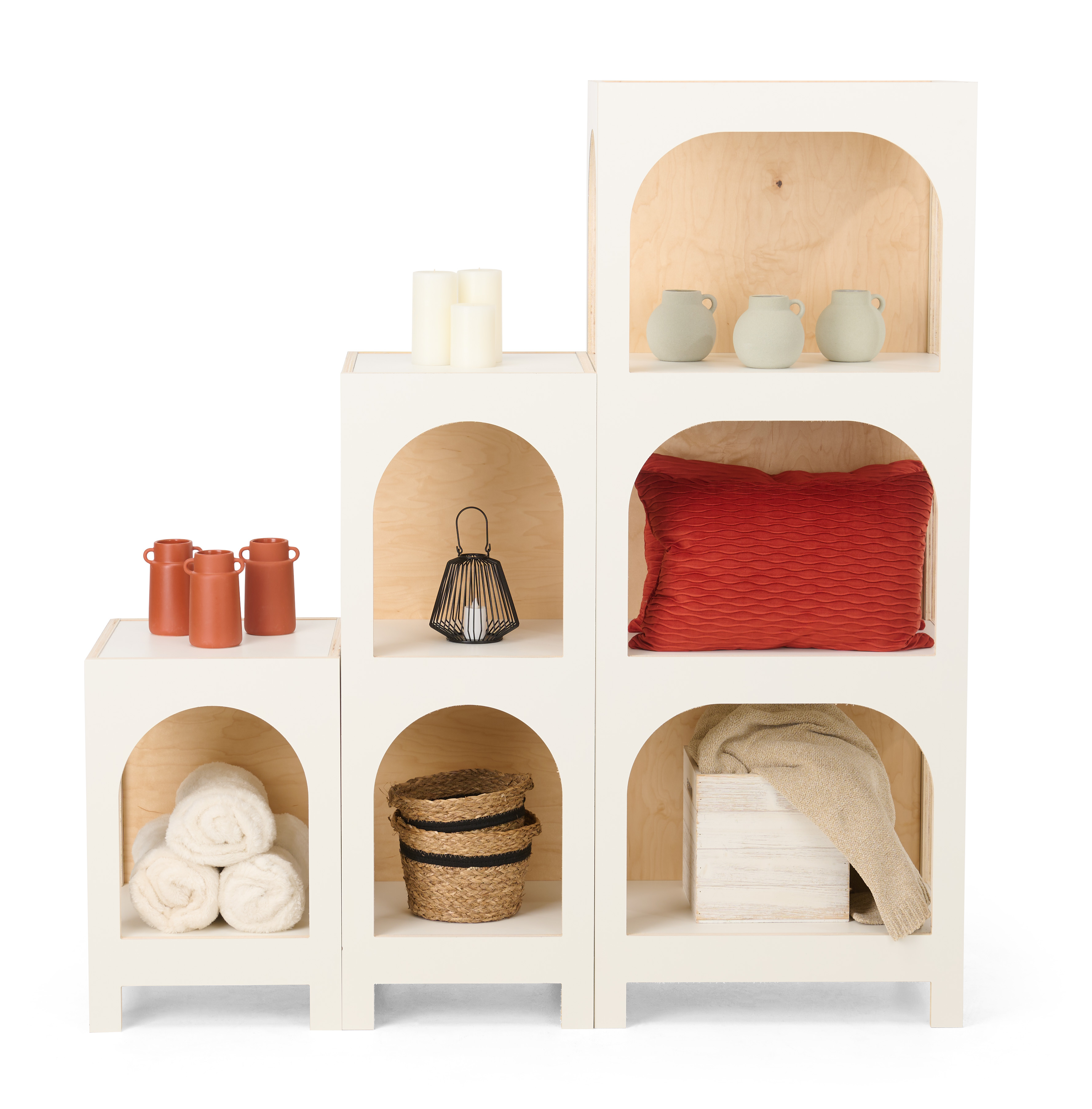 Arch Display Shelf | Made with FSC-Certified Wood | Displays2Go