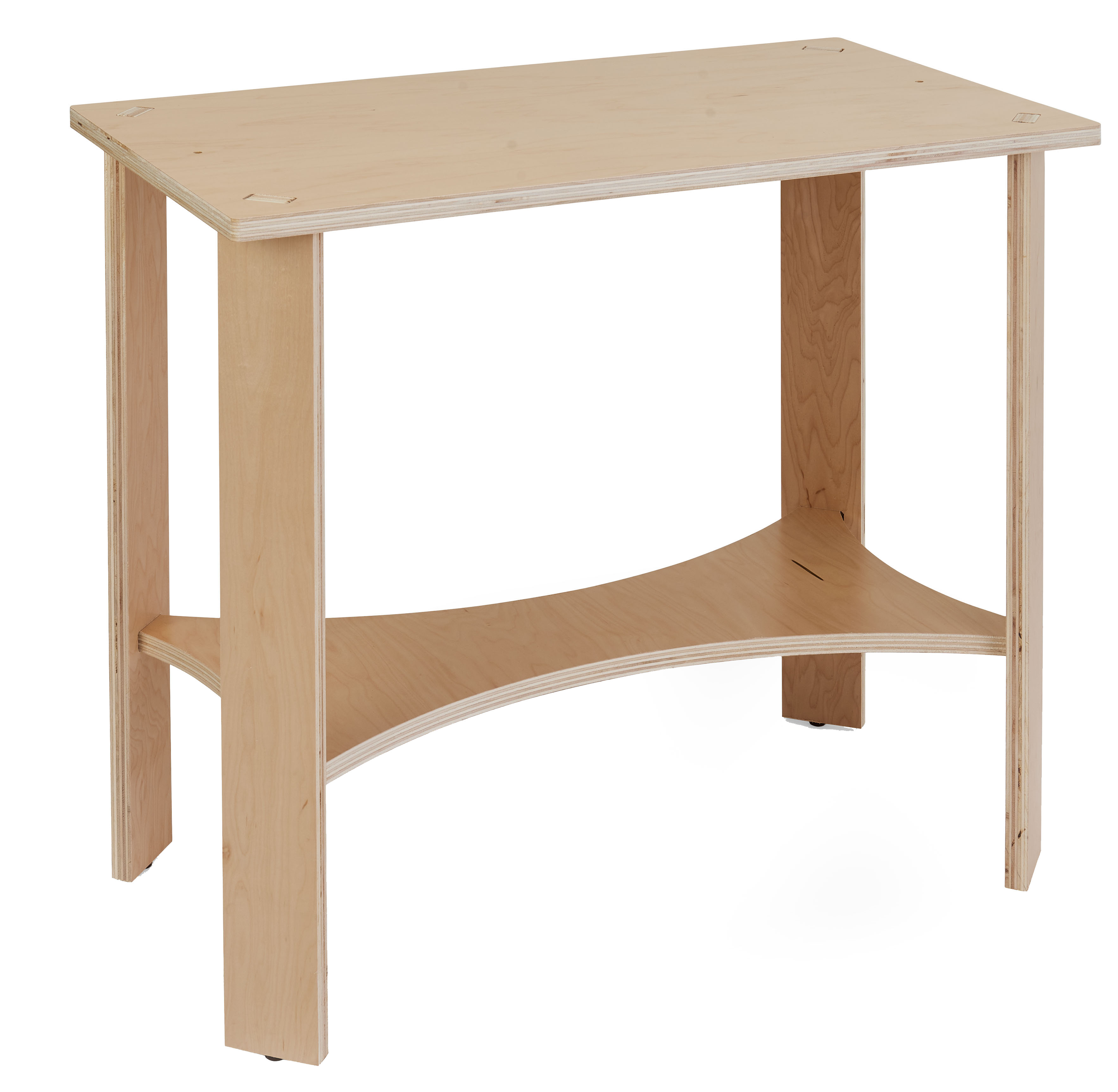 Wooden Knockdown Display Table | Quick No-Tool Assembly | Displays2Go