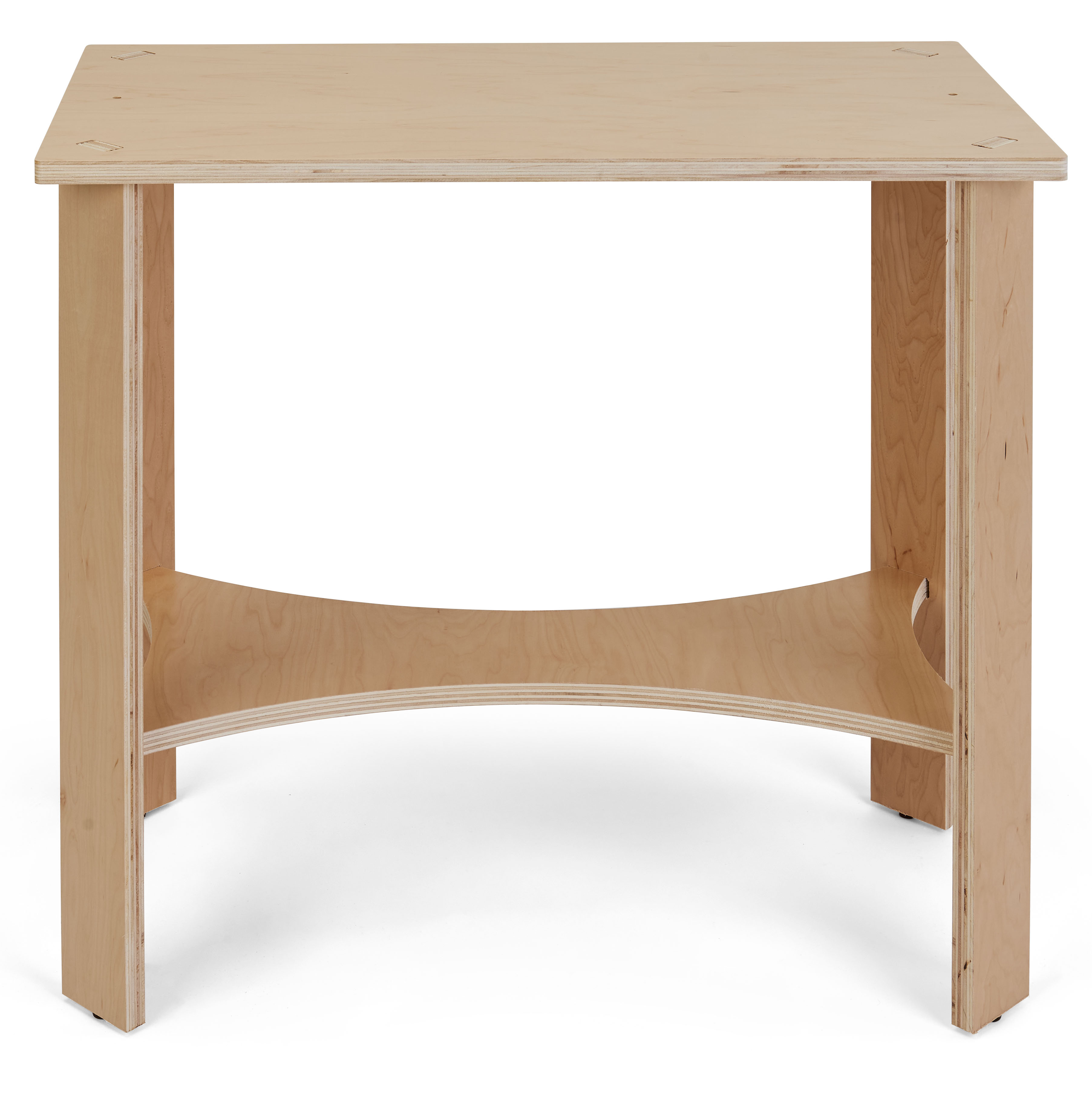 Wooden Knockdown Display Table | Quick No-Tool Assembly | Displays2Go