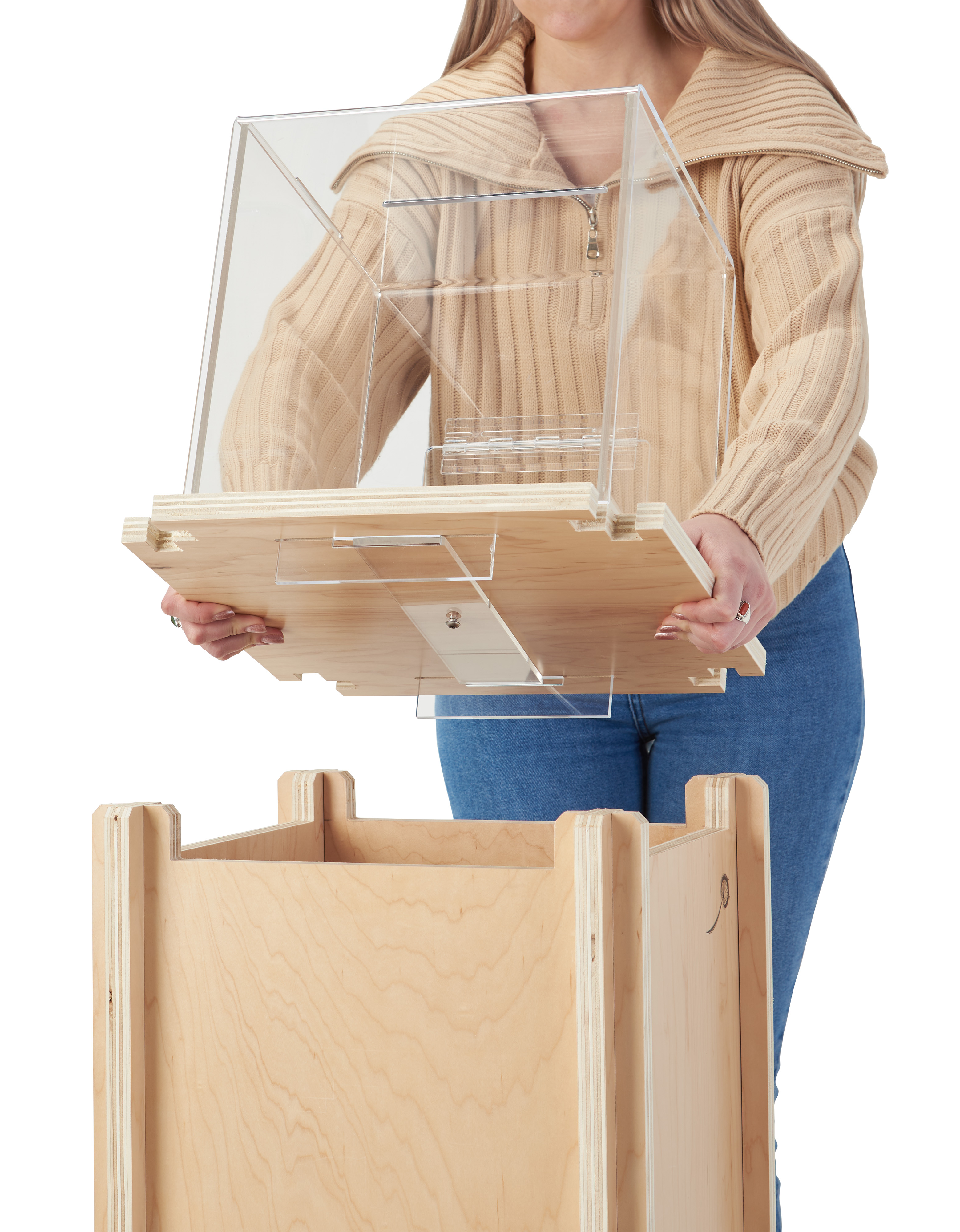 Custom Printed Donation Box Made With Eco Friendly Materials