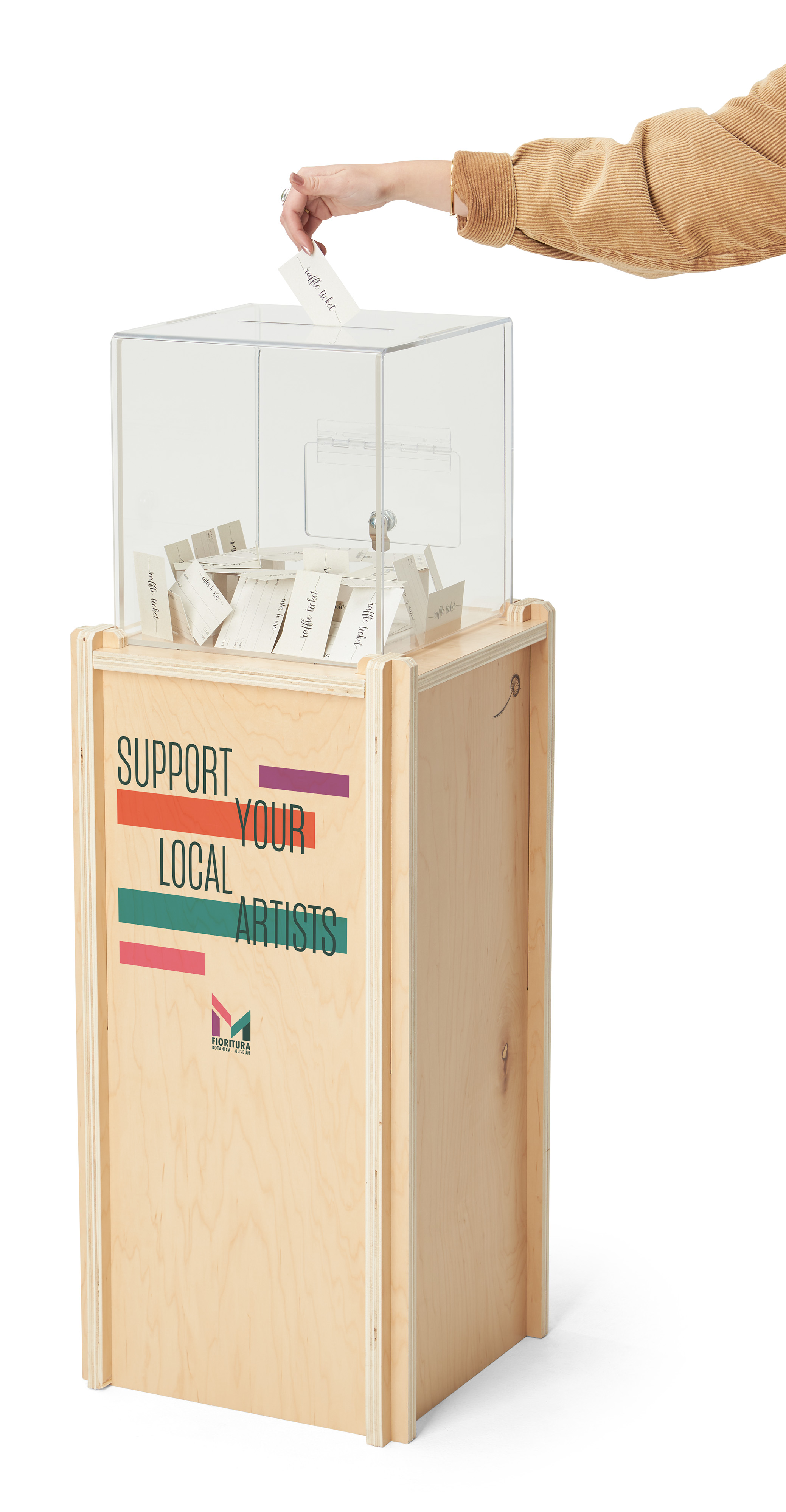 Custom Printed Donation Box Made With Eco Friendly Materials