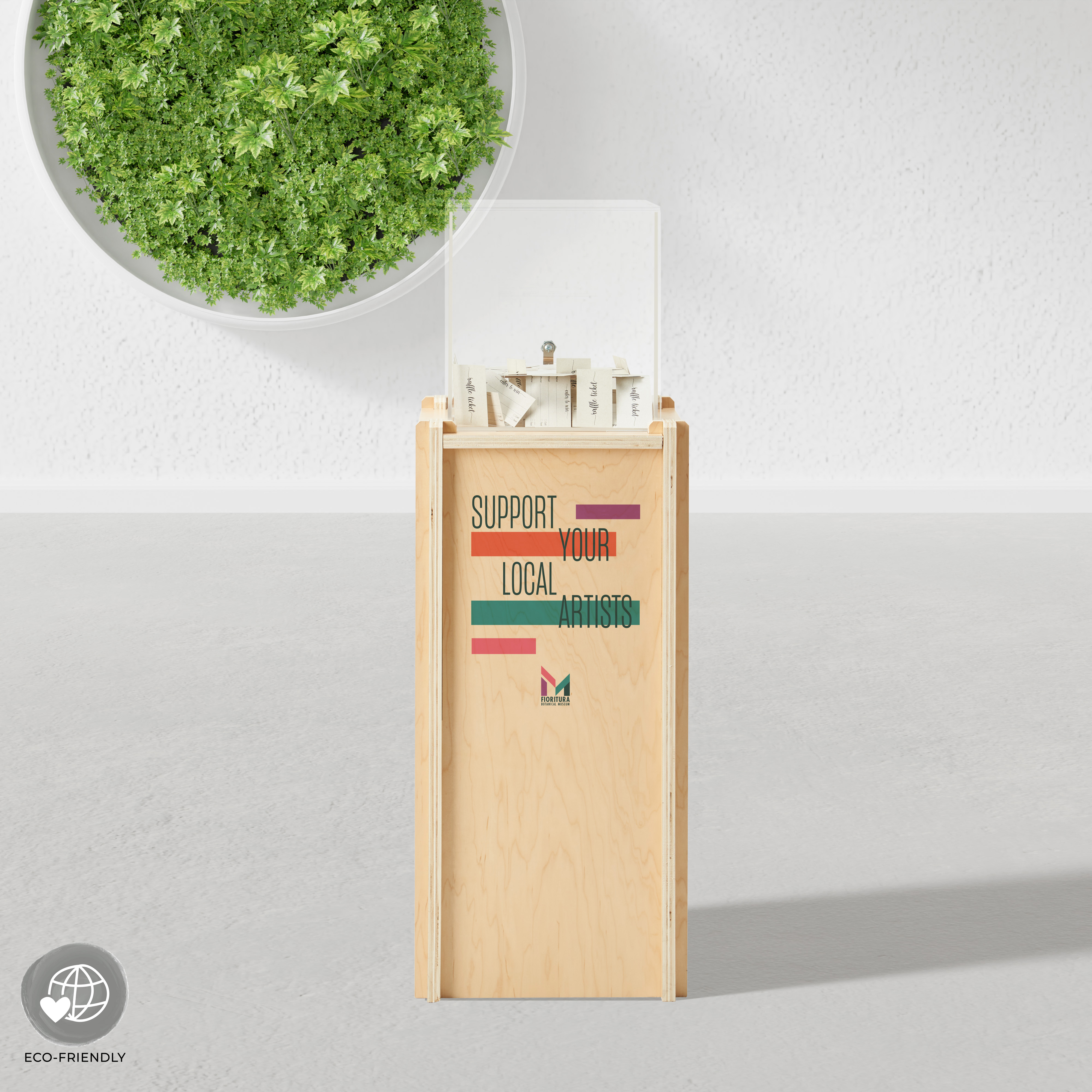 Custom Printed Donation Box Made With Eco Friendly Materials