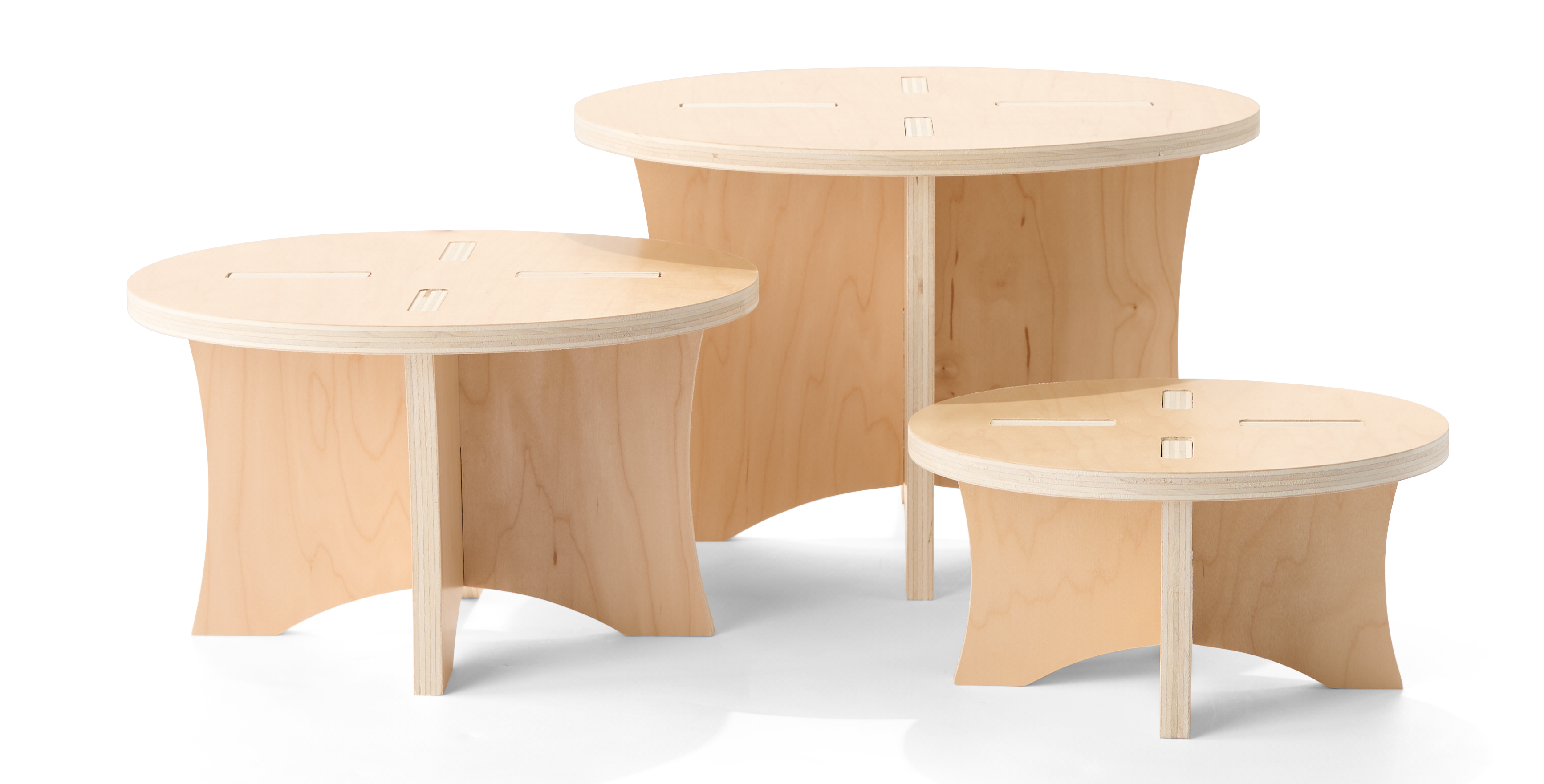 Wood Display Risers | 3 Various Sizes and Sustainable Build | Displays2Go