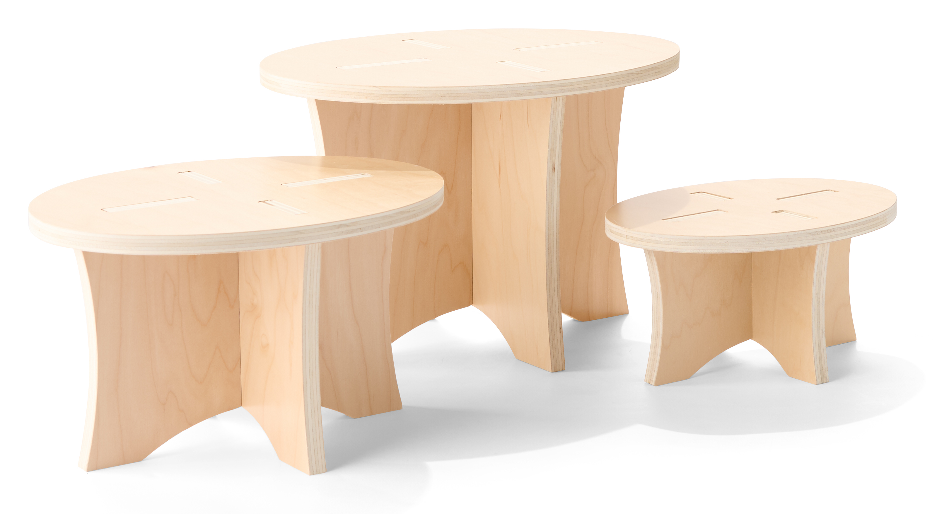 Wood Display Risers | 3 Various Sizes and Sustainable Build | Displays2Go