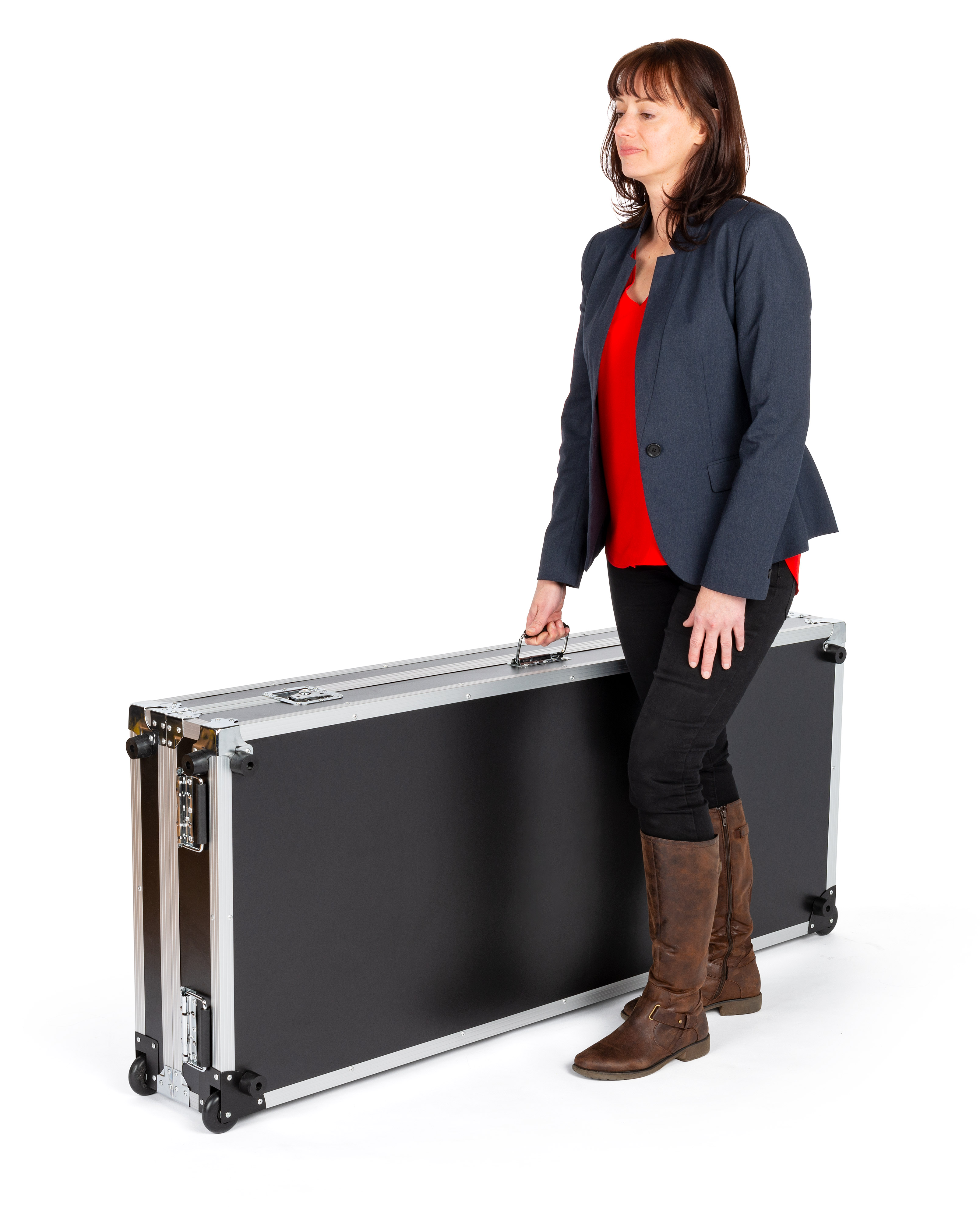 Rolling Hard Case for DGAFR32 Series Stand | Displays2Go