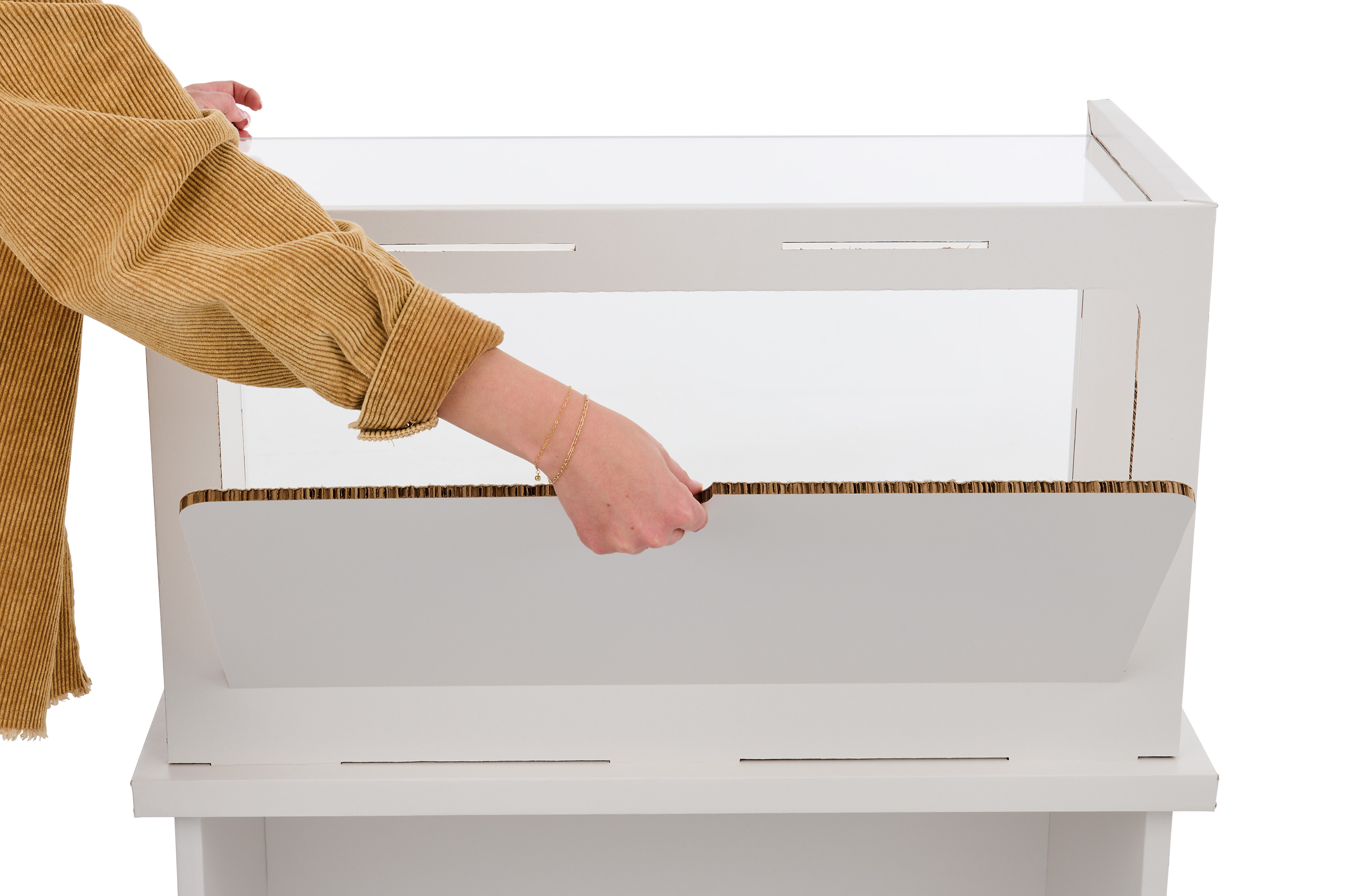 Portable Acrylic Display Counter | Eco-Friendly Design | Displays2Go