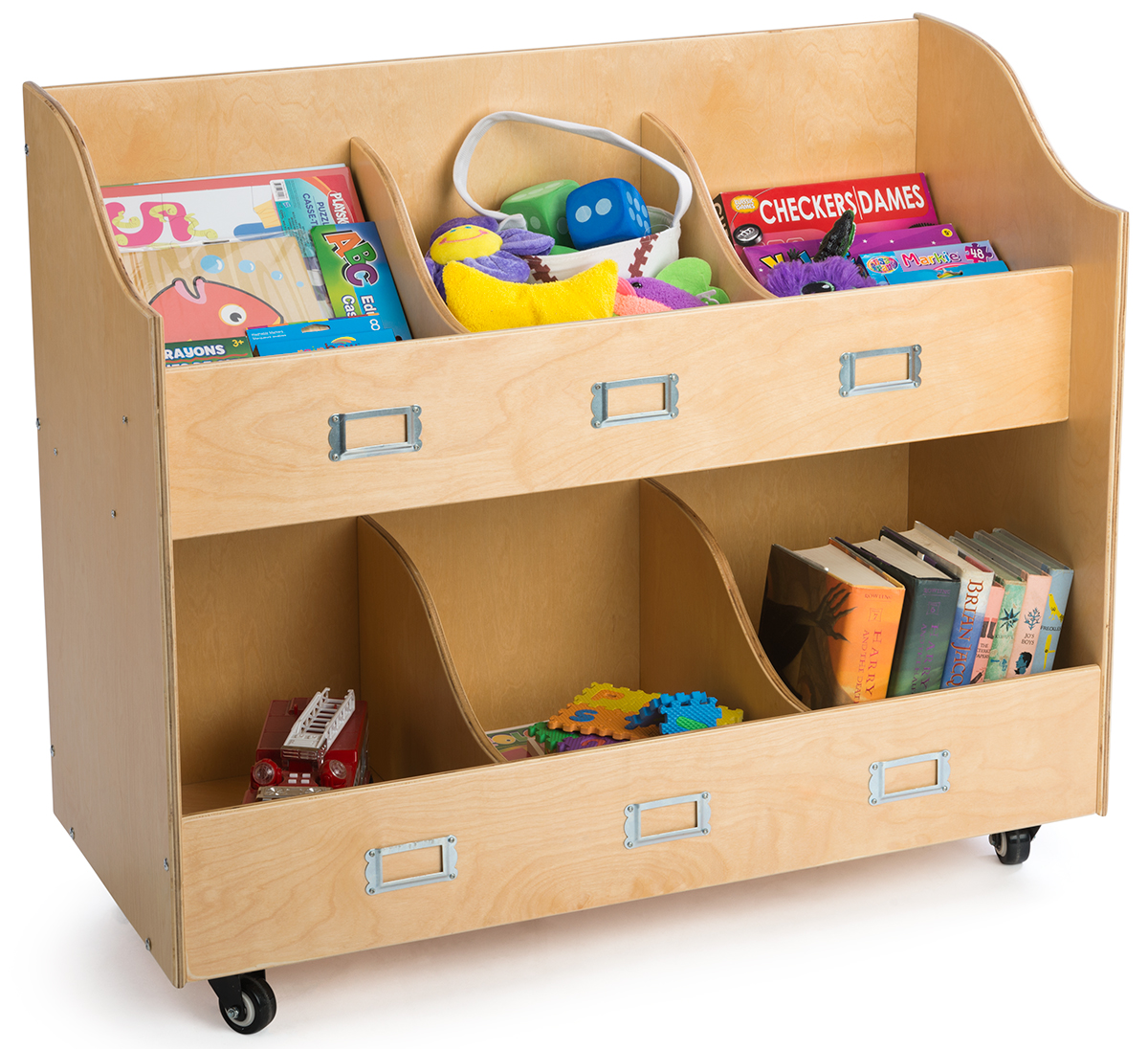 Kid’s Book Cart | Heavy Duty Casters | Displays2Go