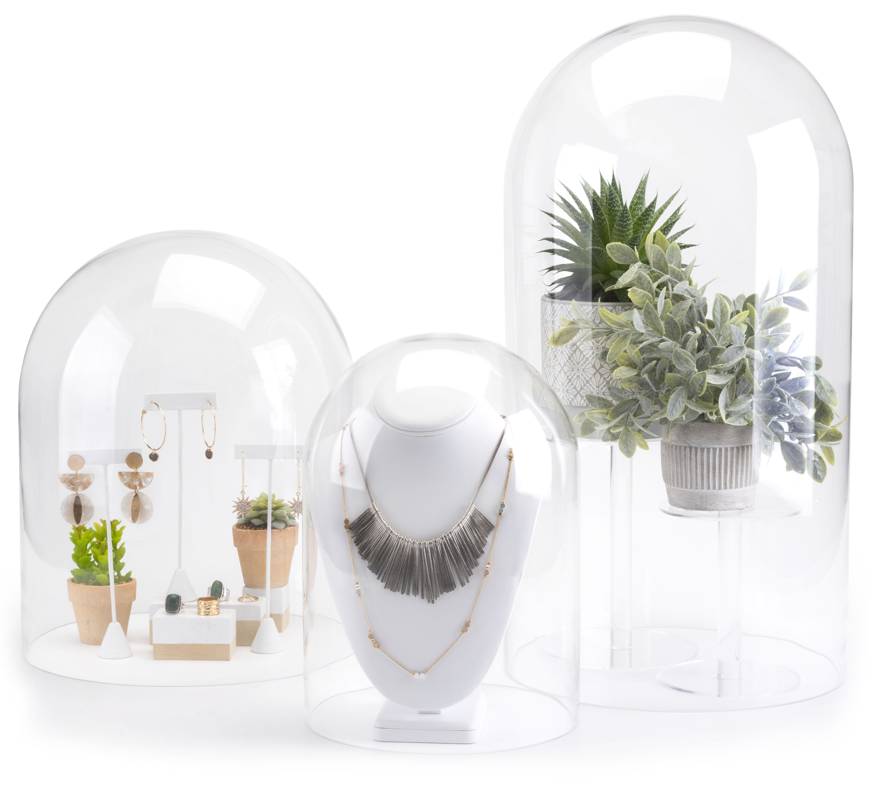 Glass Display Cloche | Countertop Size | Displays2Go