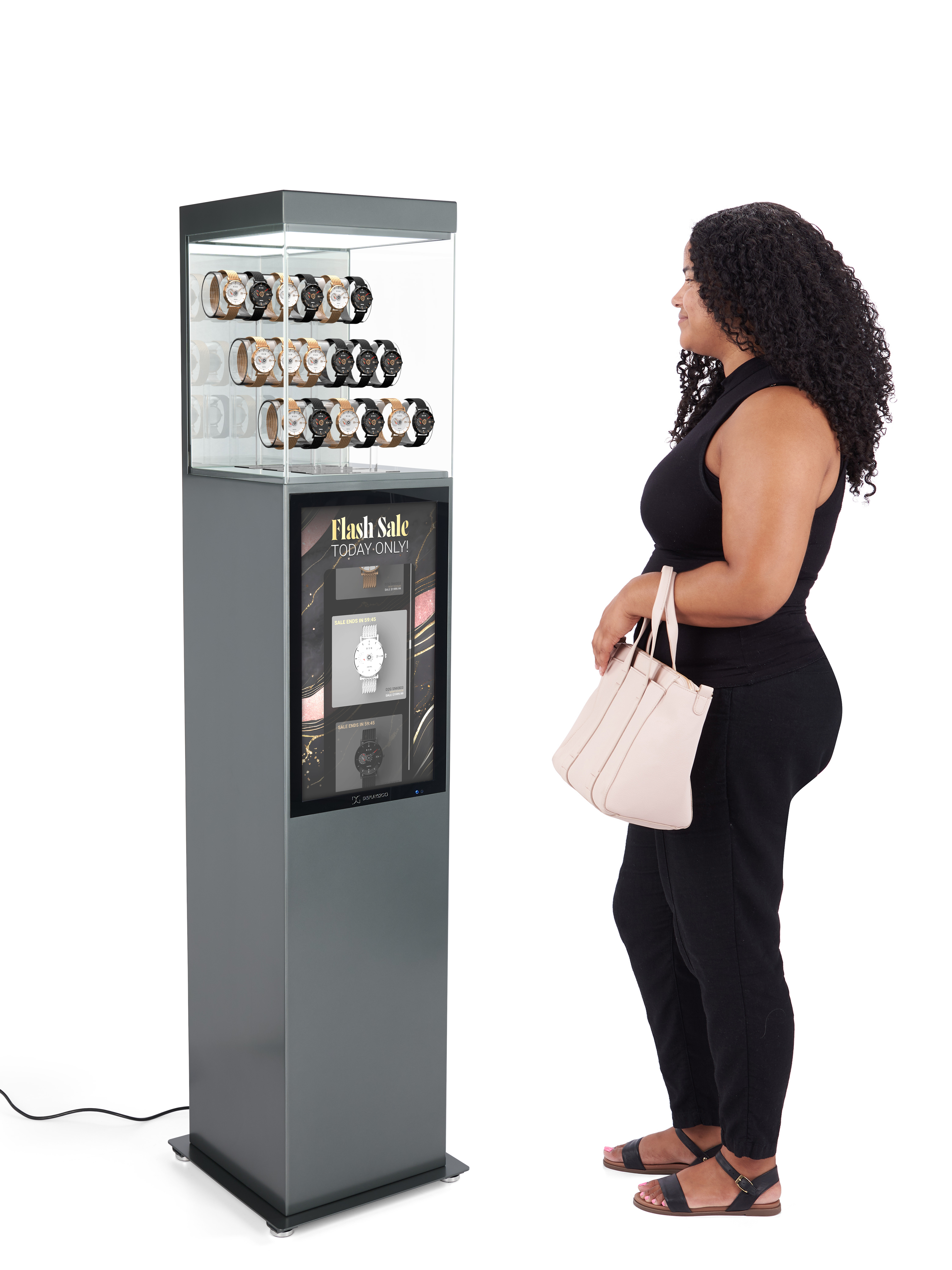 Choosing the Perfect Pedestal Display Case | Displays2Go