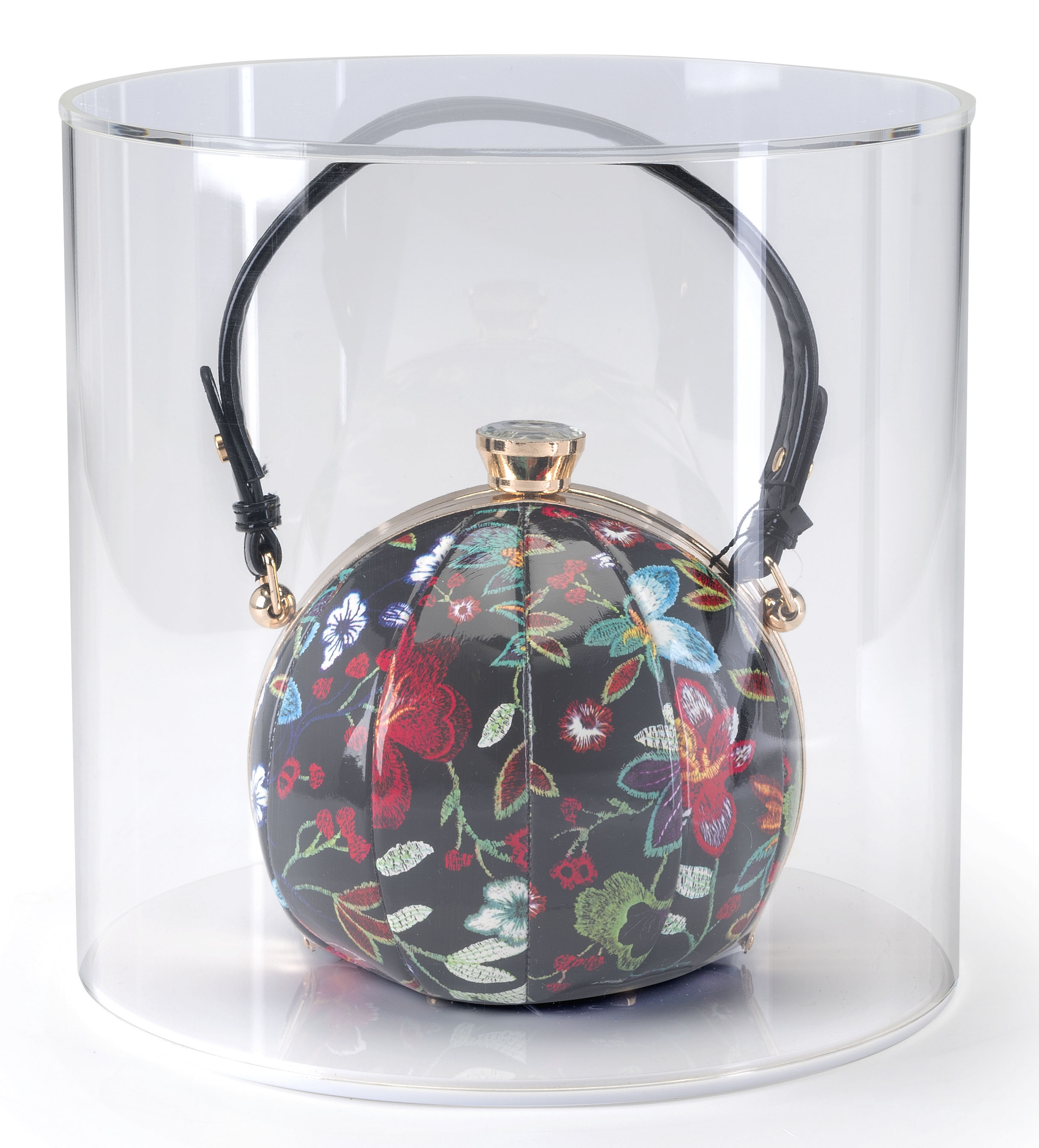 Round Acrylic Display Case | Countertop Size | Displays2Go