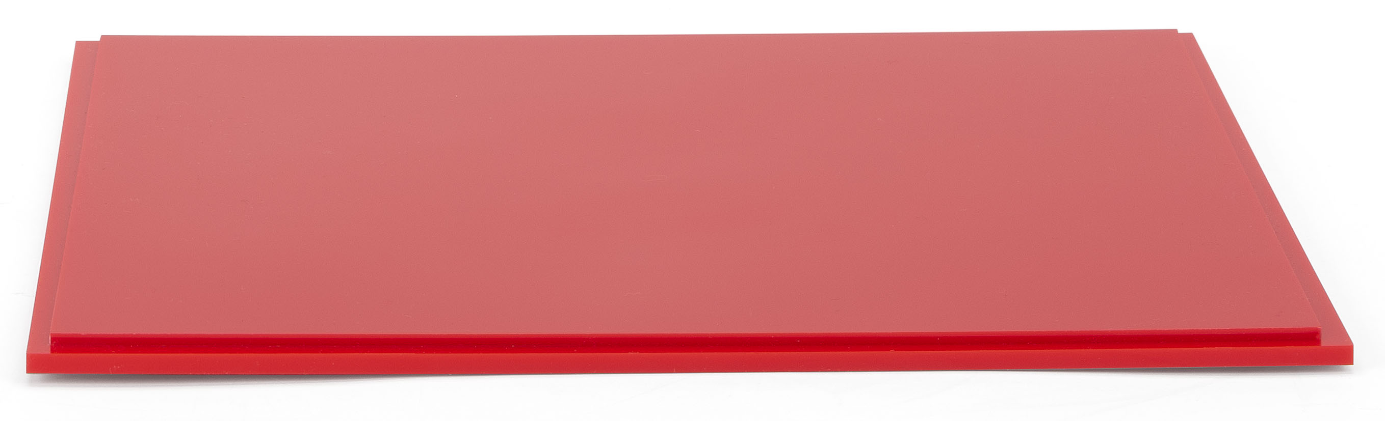 12" Square Red Acrylic Display Base | Displays2Go
