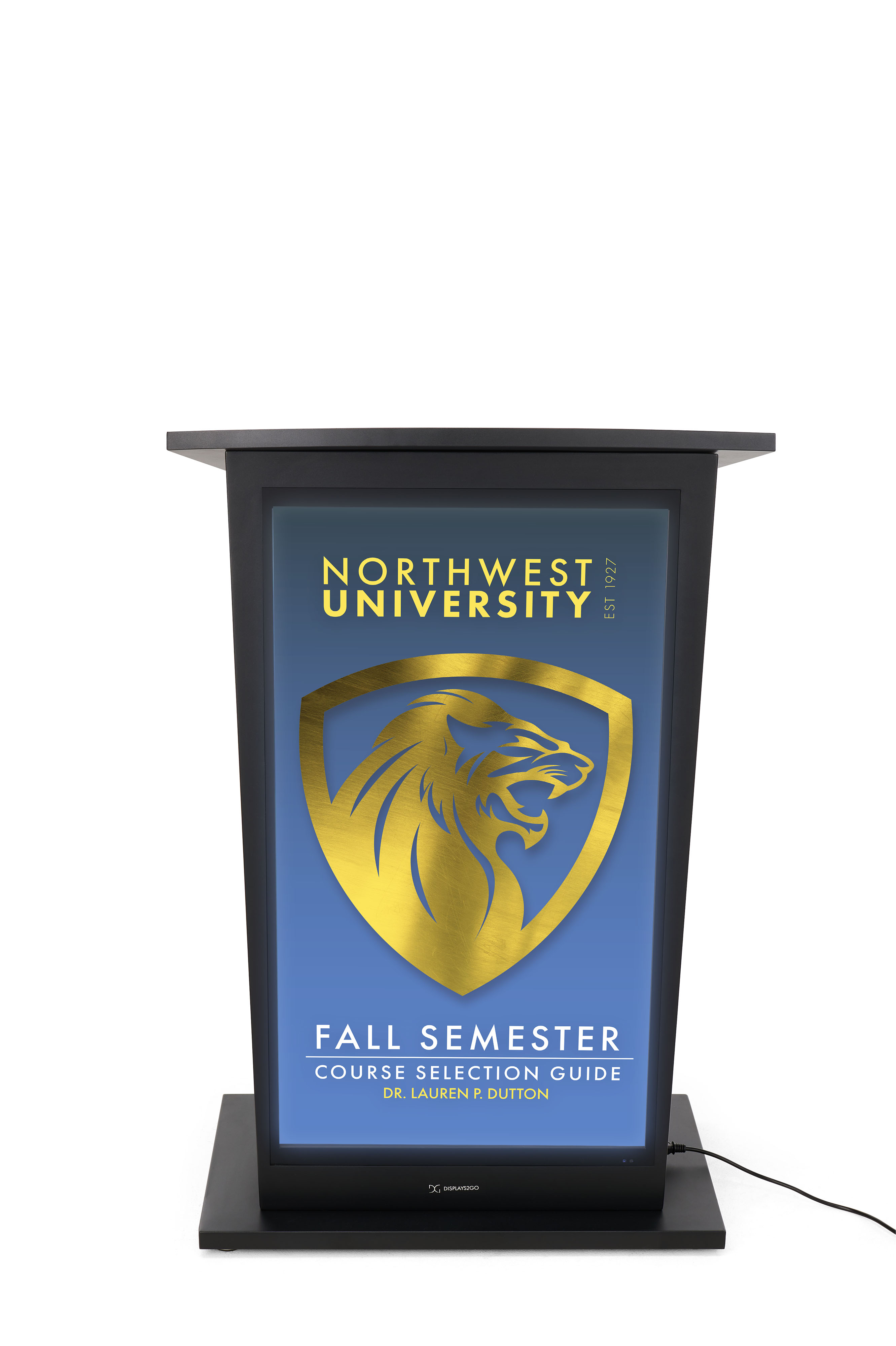 Digital Podium | 43" LCD Screen | Displays2Go