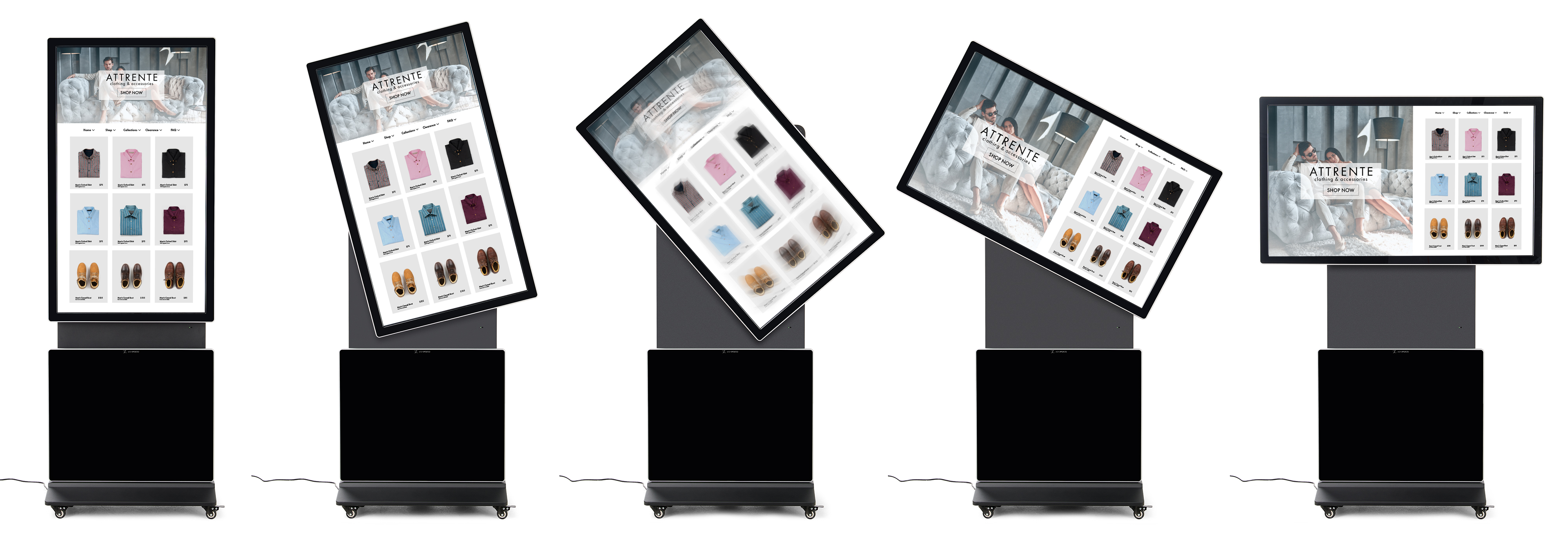 Rotating Touch Screen Digital Signage | Shop Digital Solutions ...