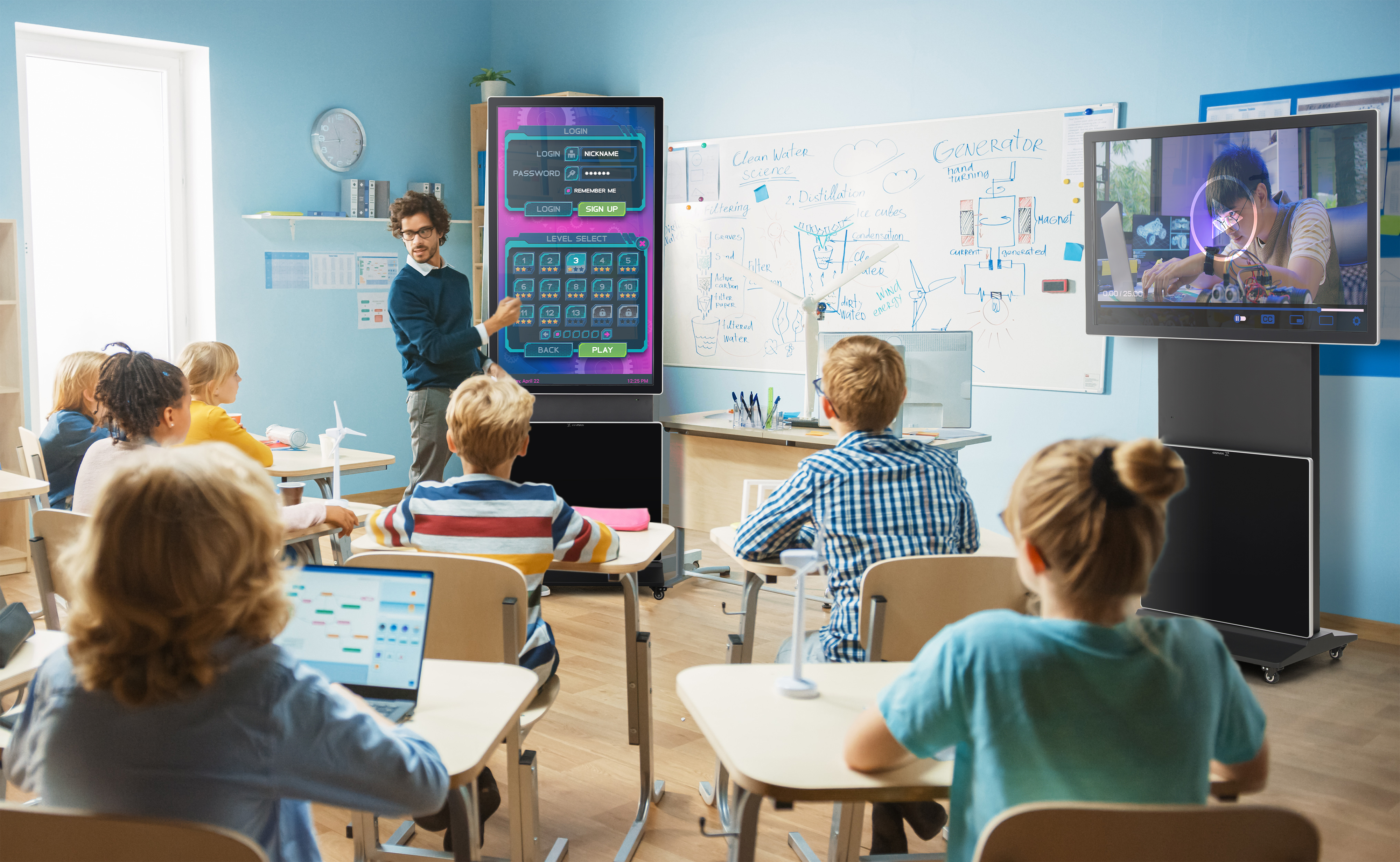 Rotating Touch Screen Digital Signage | Shop Digital Solutions ...