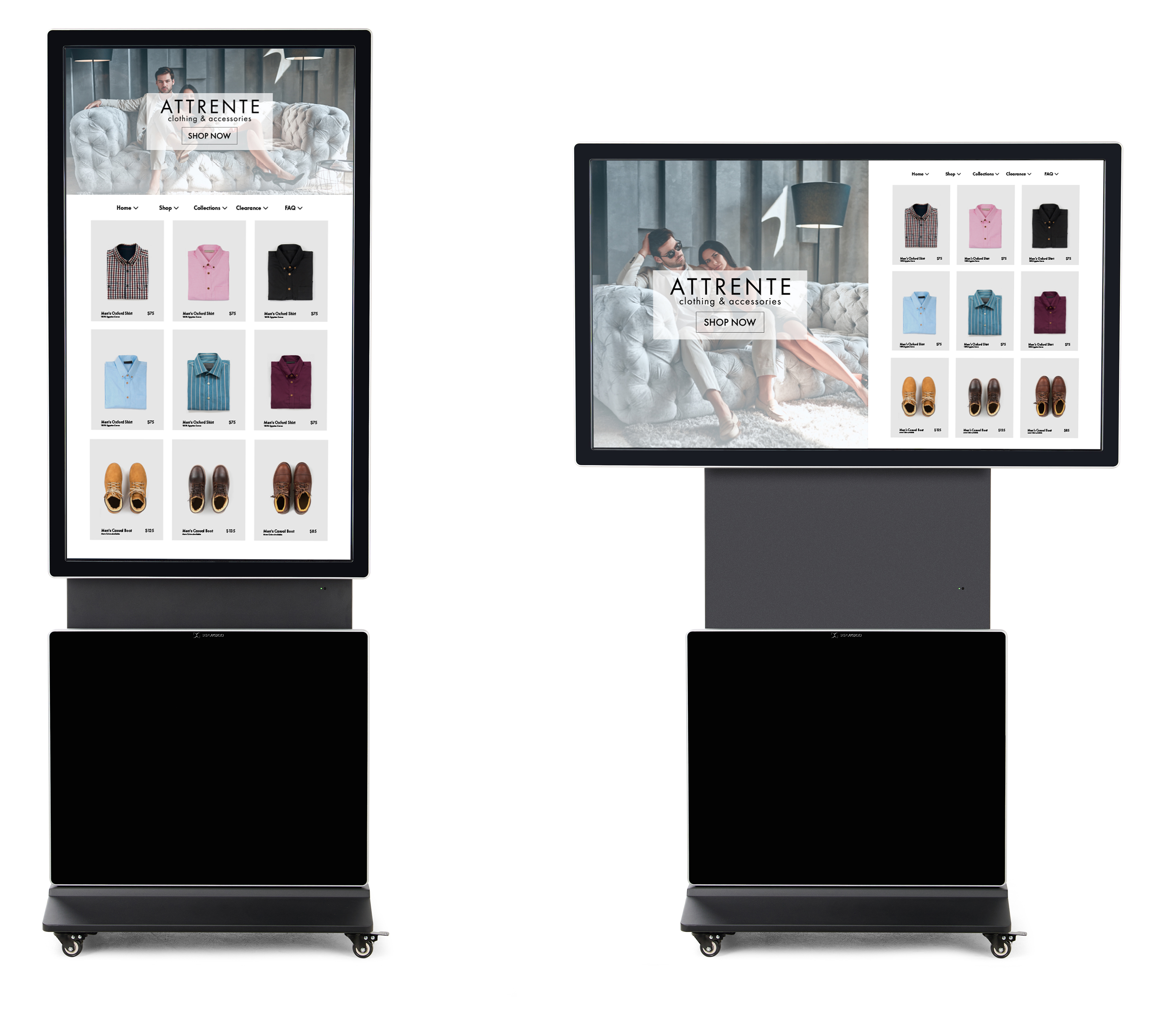 Rotating Touch Screen Digital Signage | Shop Digital Solutions ...
