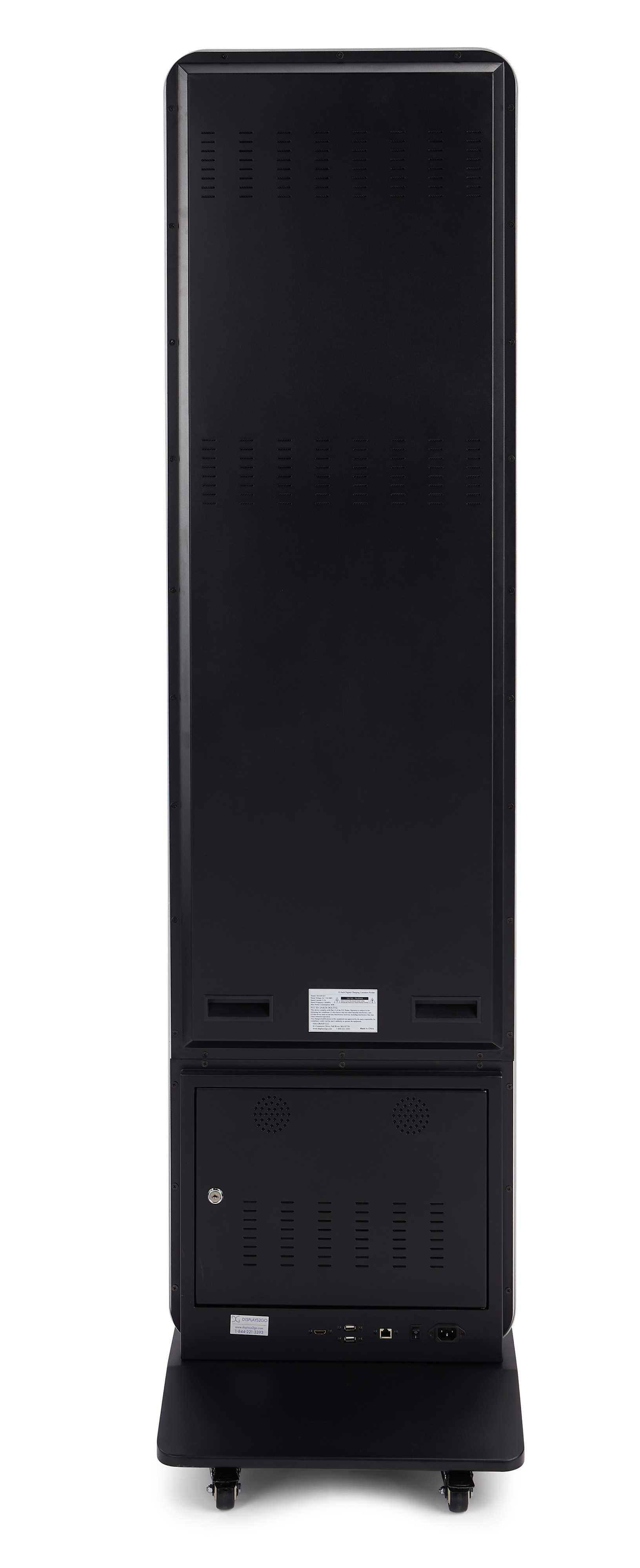Digital Magazine Rack with Charging Station | 32" HD Screen | Displays2Go