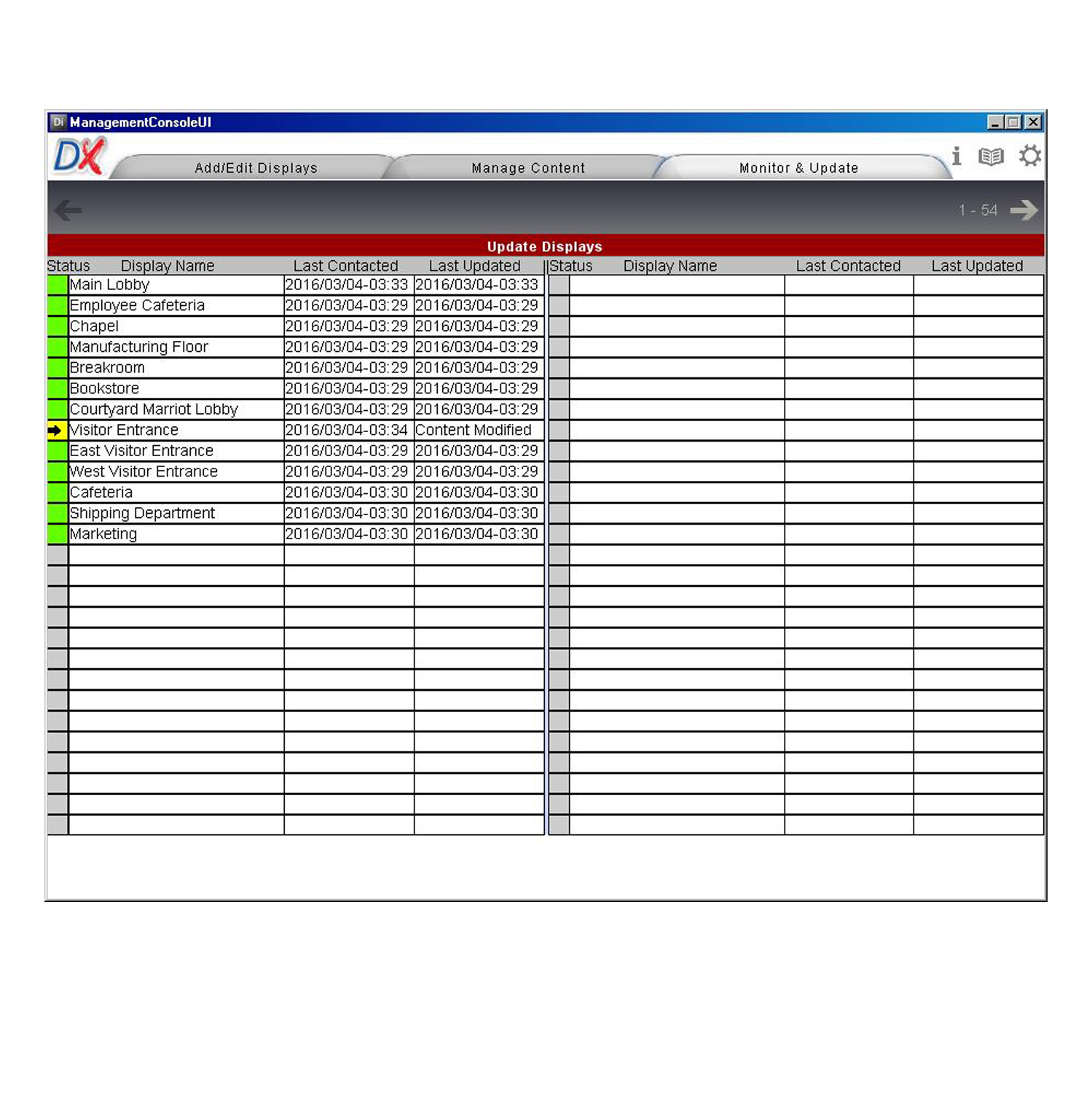 Collapsible Digital Signage | Content Management System Included ...