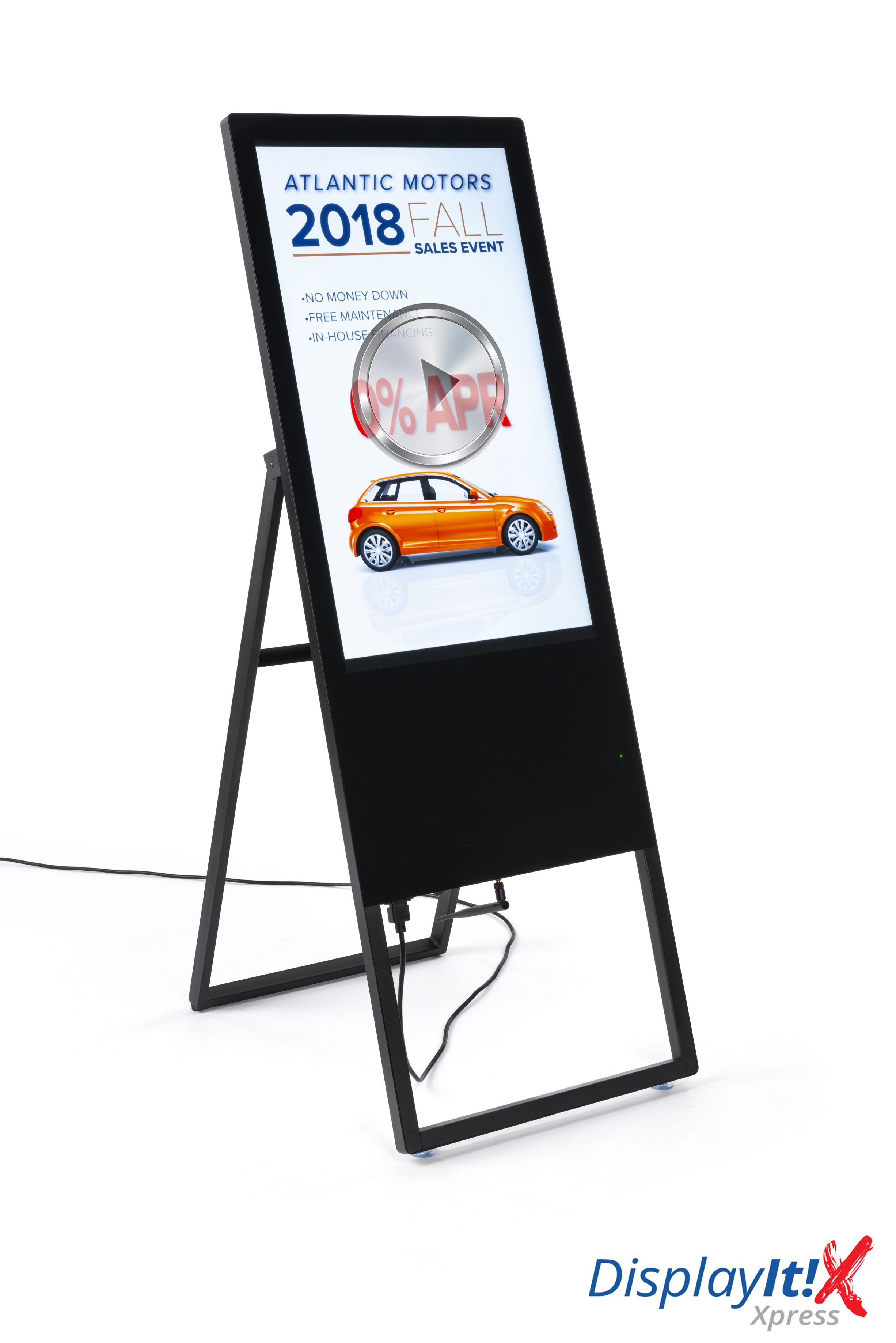 Collapsible Digital Signage | Content Management System Included ...