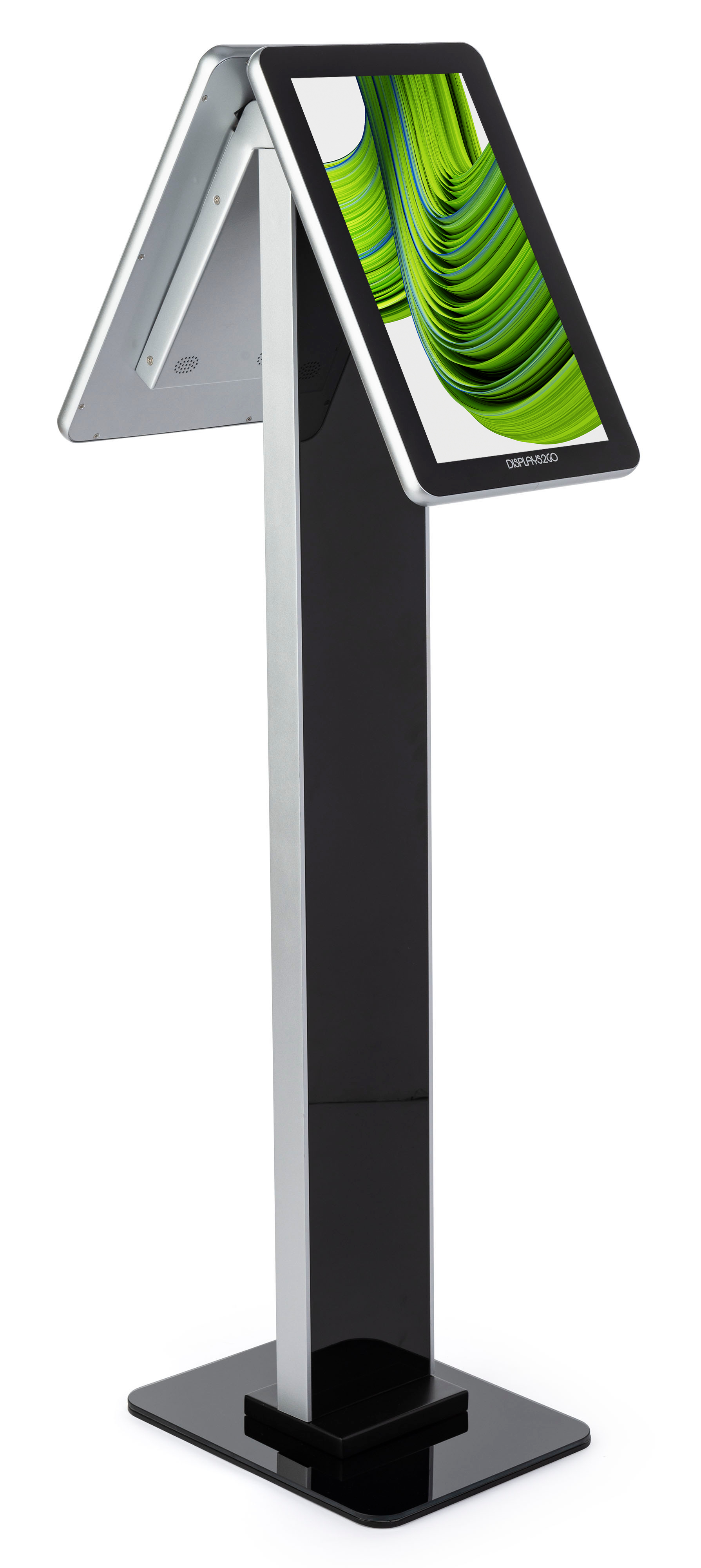 Double-Sided Interactive Kiosk Stand | 10 Point PCAP Touch | Displays2Go