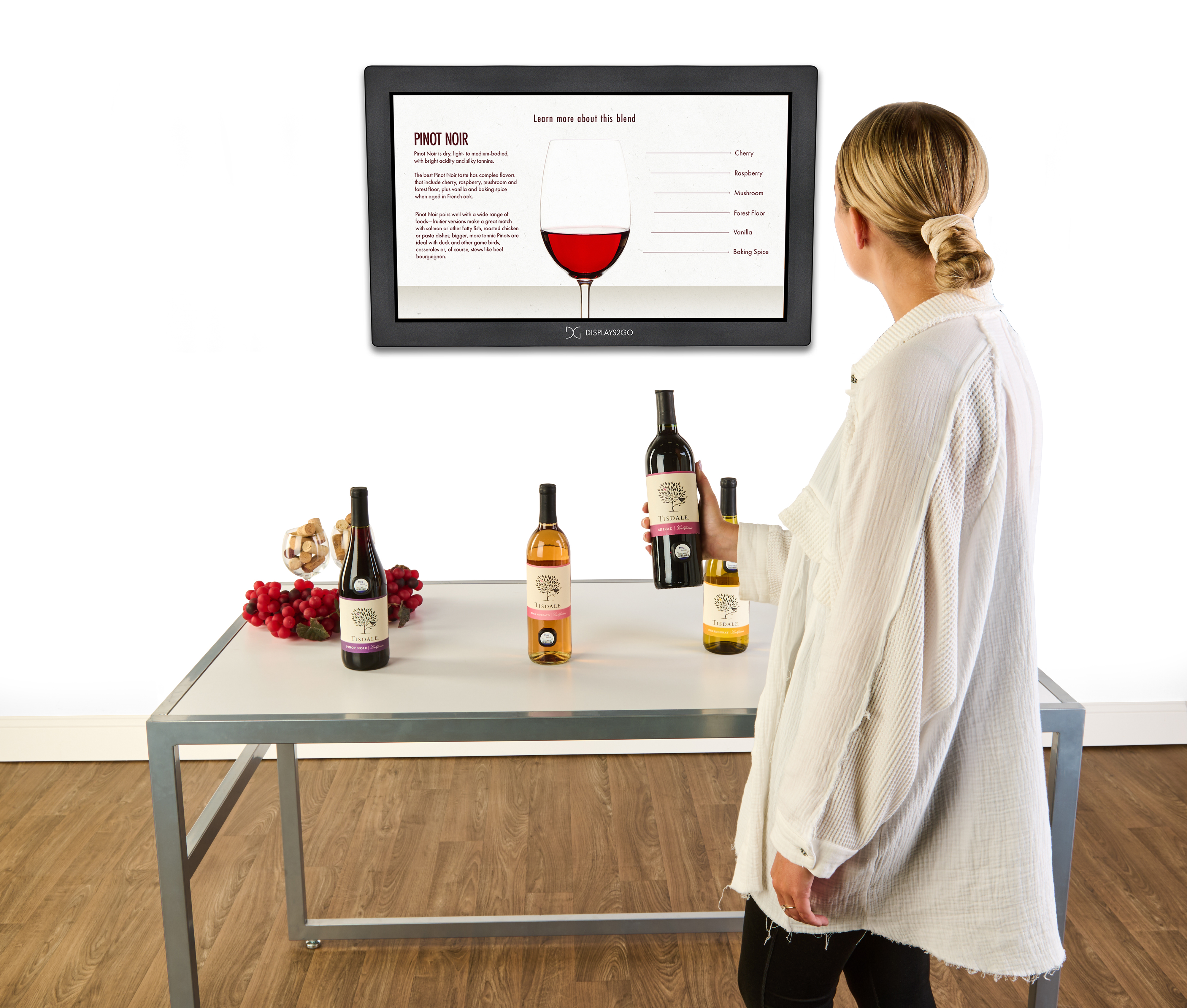 Lift and Learn Digital Signage | Xtag and Digital Display Bundle ...