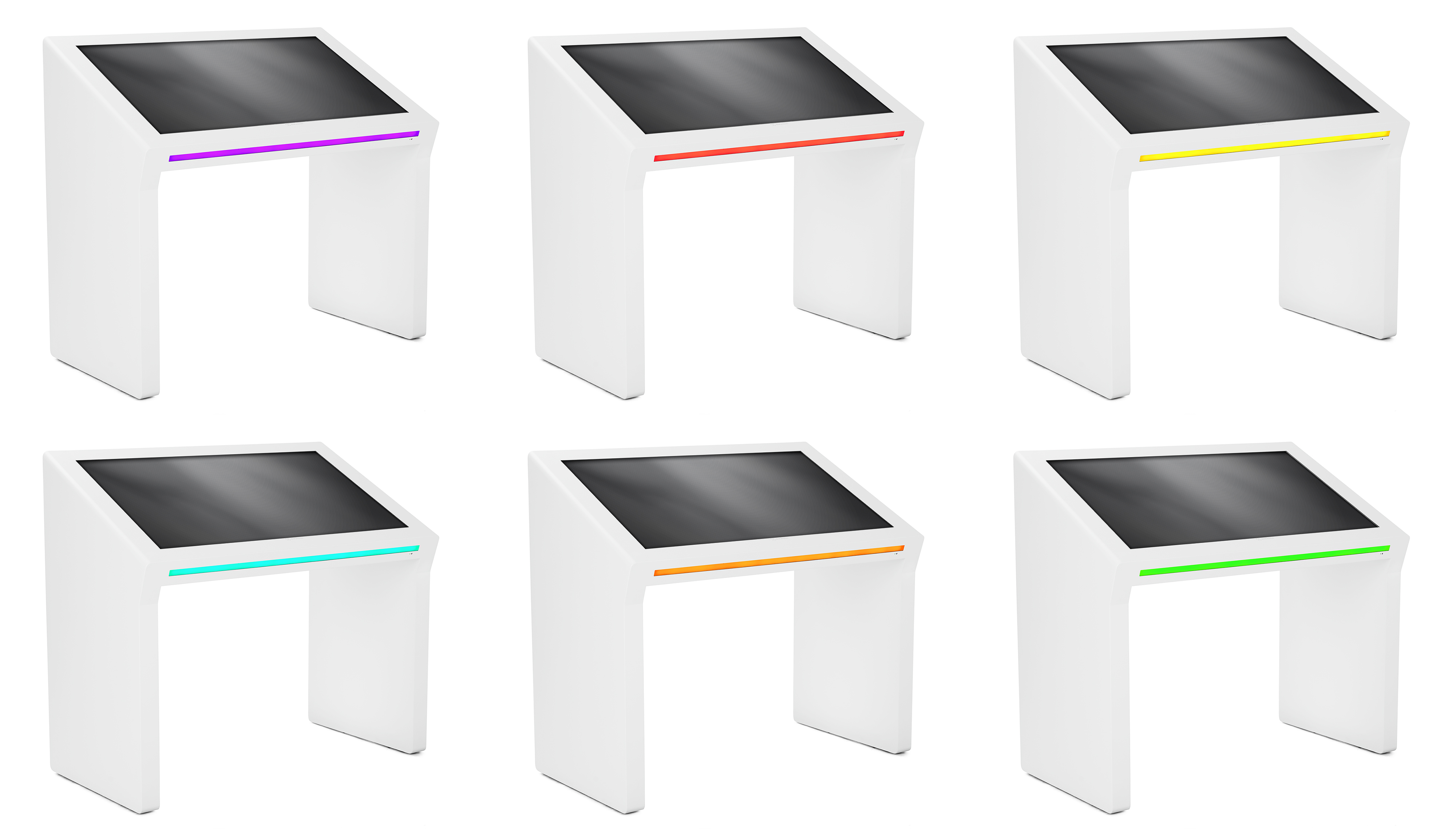 Edge-Lit Touch Screen Kiosk | Buy Now for Same Day Shipping | Displays2Go