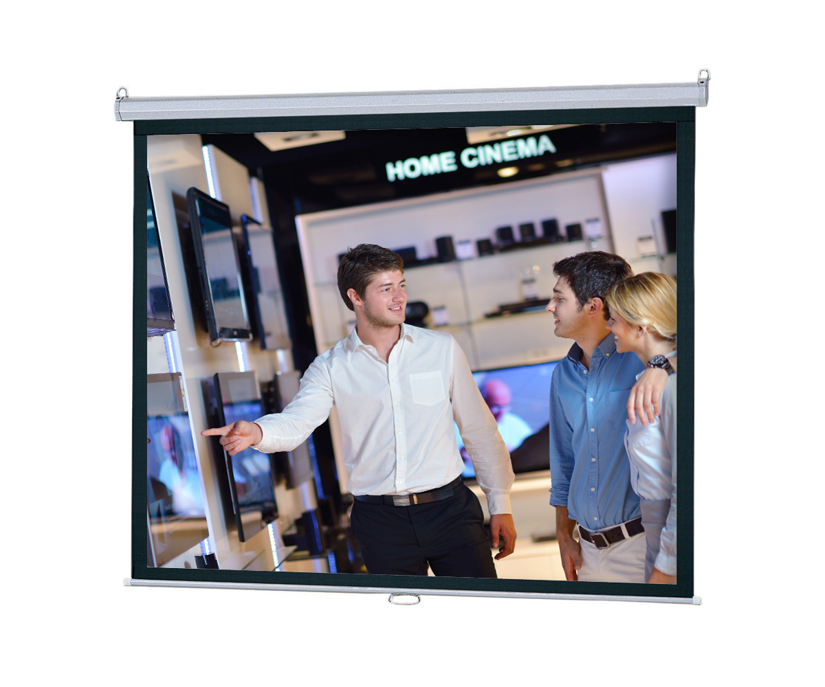 Wall Projector Screen | 100" Diagonal | Displays2go